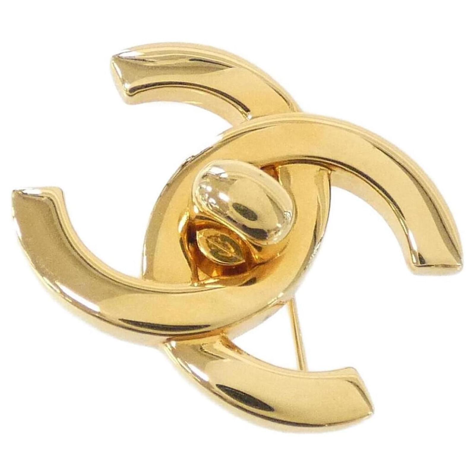 Chanel Coco Mark Golden Gold-plated ref.2011909 - Joli Closet