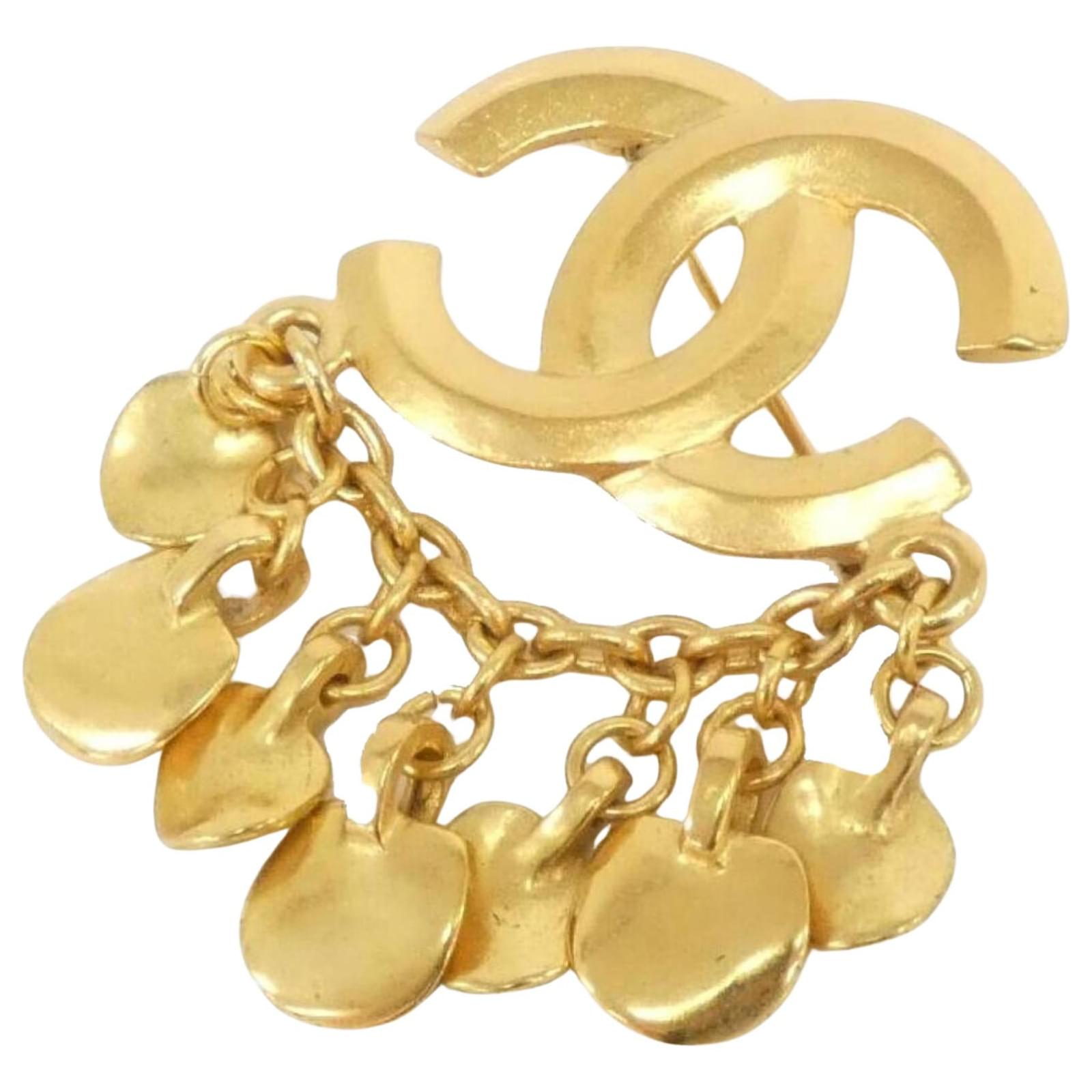 Chanel Coco Mark Golden Gold-plated ref.2012028 - Joli Closet