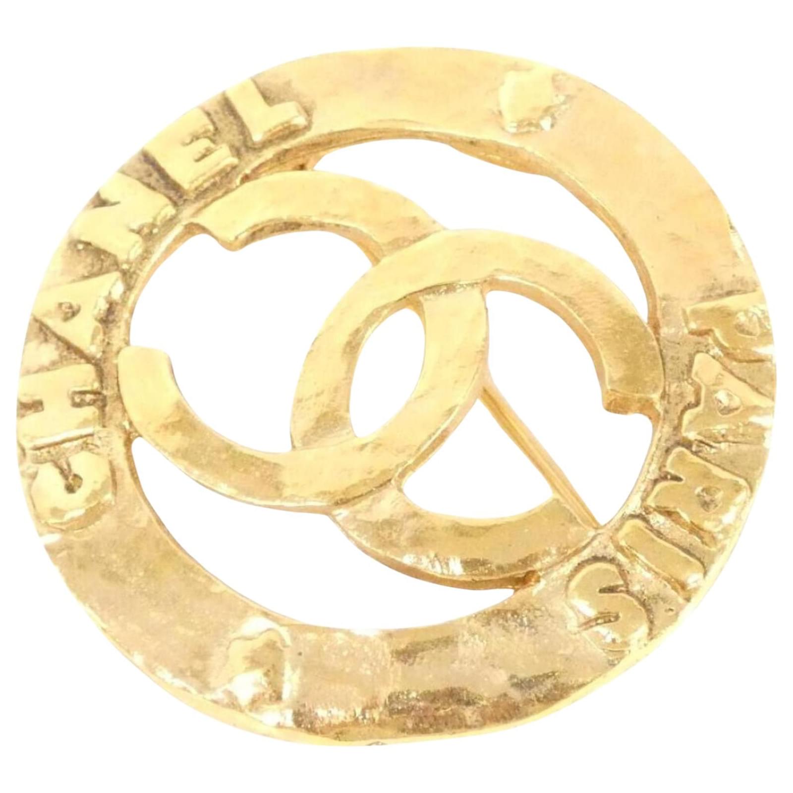 Chanel Coco Mark Golden Gold-plated ref.2012037 - Joli Closet