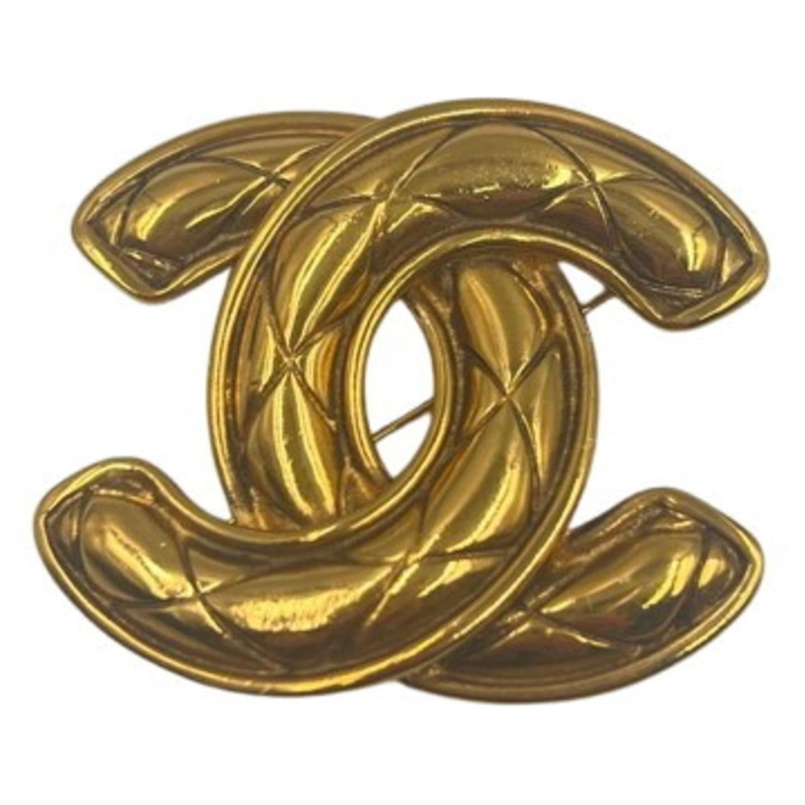 Chanel Coco Mark Golden Gold-plated ref.2012043 - Joli Closet