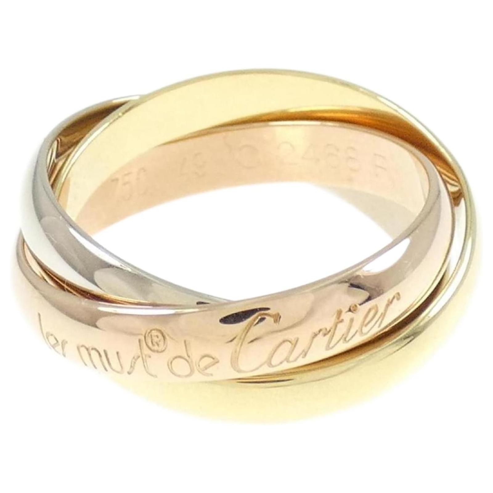 Cartier Trinity Golden Yellow gold ref.2012284 - Joli Closet