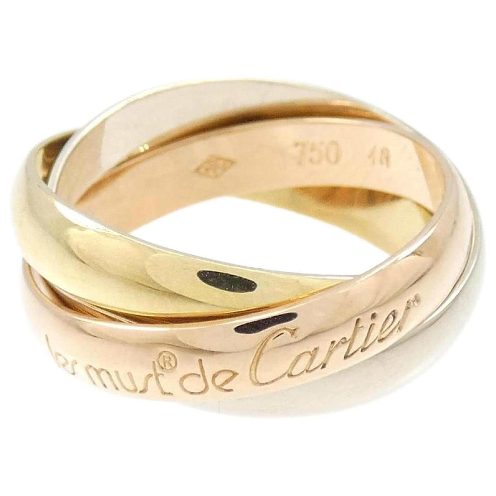 Cartier Trinity Golden Yellow gold ref.2012285 - Joli Closet