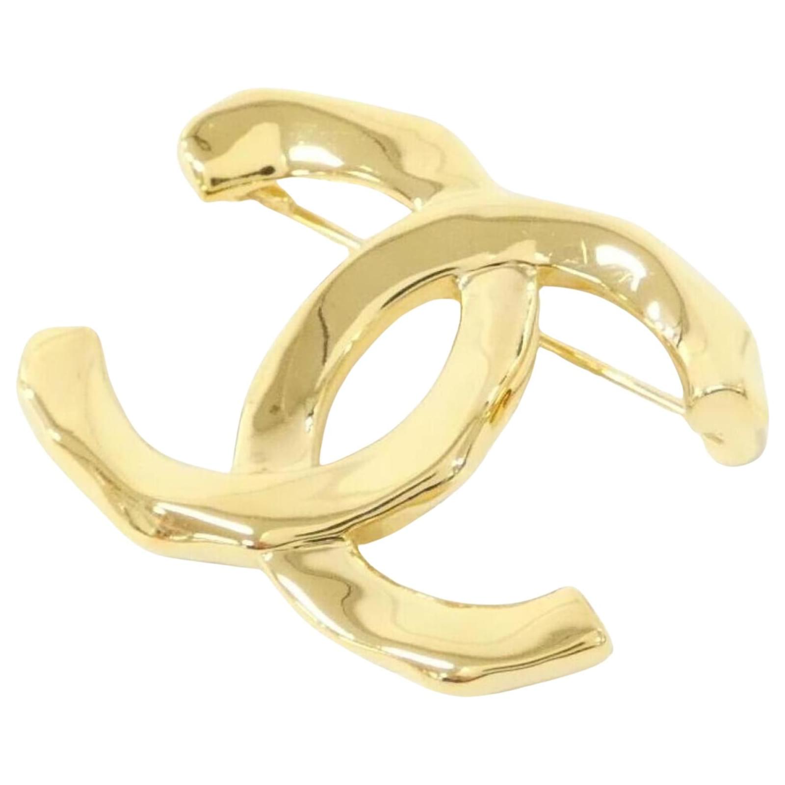 Chanel Coco Mark Golden Gold-plated ref.2012469 - Joli Closet