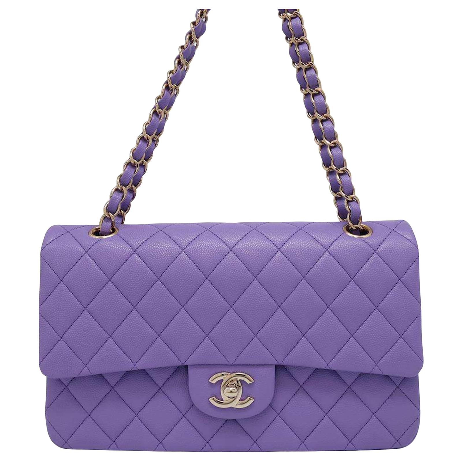 Chanel Timeless Purple Leather ref.2012534 - Joli Closet