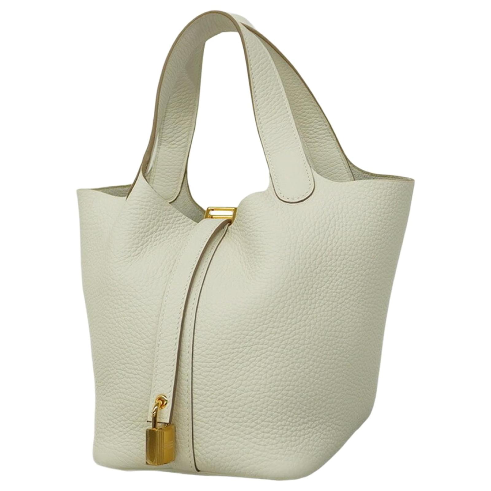 Hermès Hermes Picotin Lock PM Handbag Leather ref.2013406 - Joli Closet