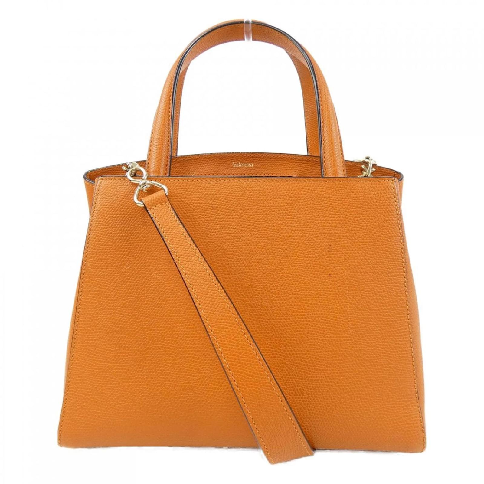 Valextra Orange Handbag ref.2016263 - Joli Closet