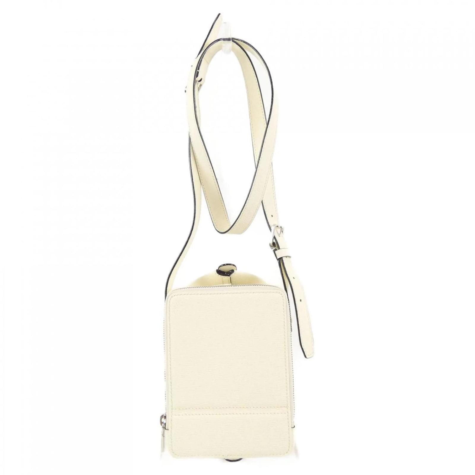 Valextra White Leather Handbag ref.2016265 - Joli Closet