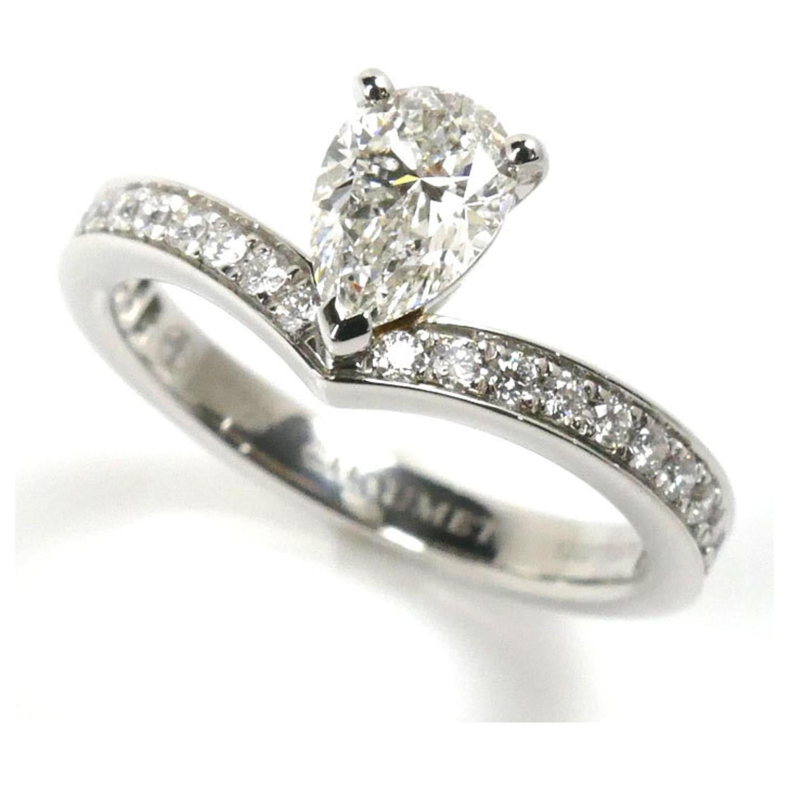 Chaumet Josephine Aigrette Band Ring Platinum ref.2017314 - Joli Closet