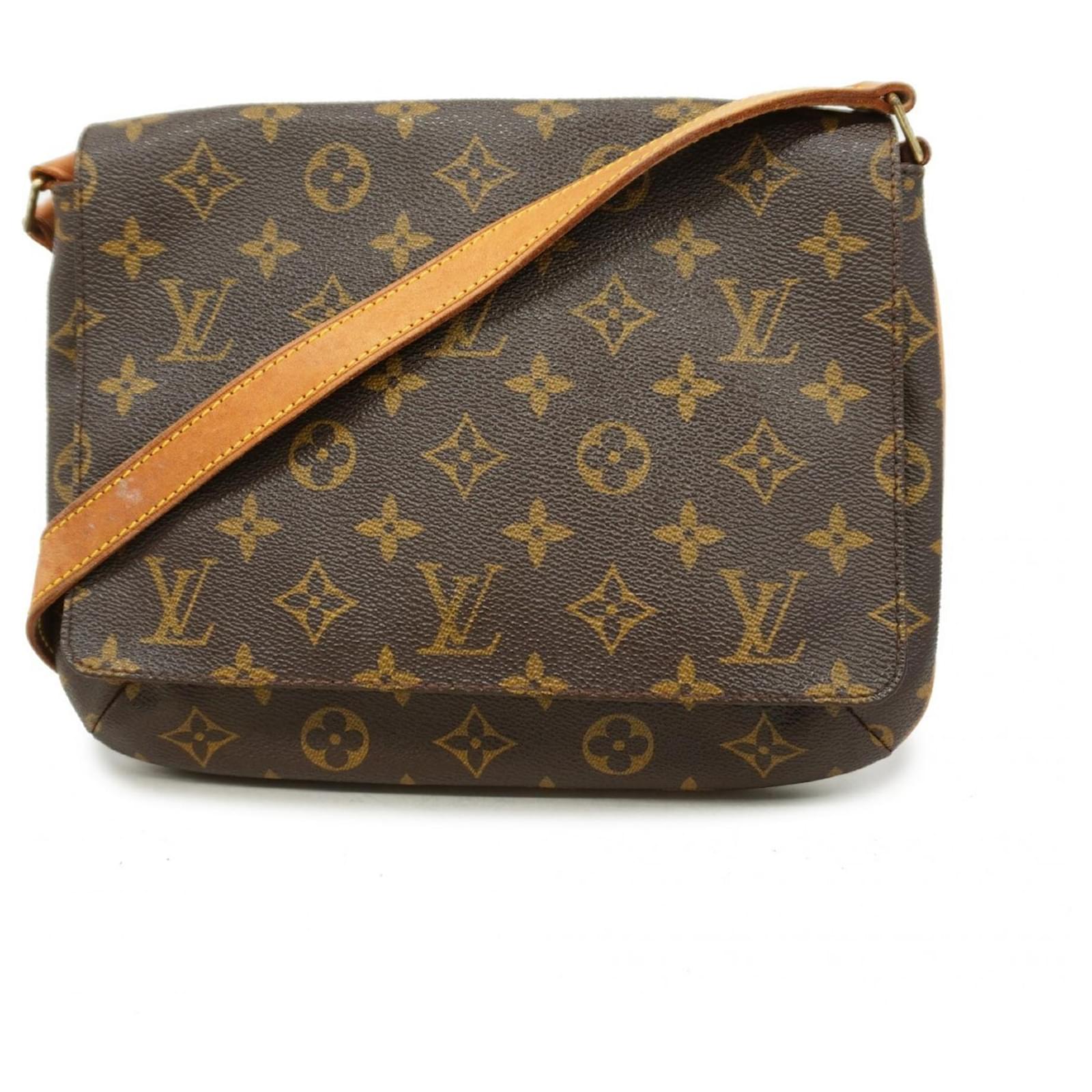 Louis Vuitton Monogram Musette Tango Shoulder Bag Brown ref.2017322 ...