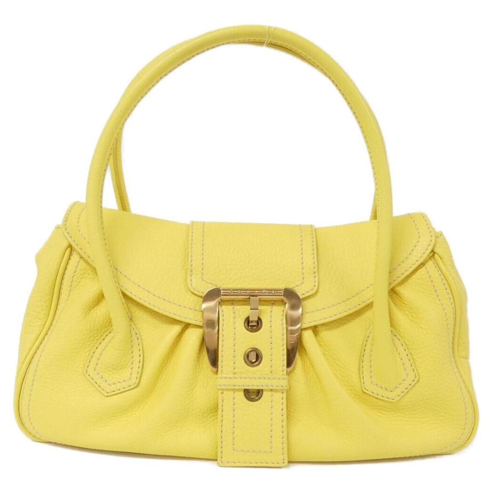 Céline Yellow Leather ref.2018042 - Joli Closet