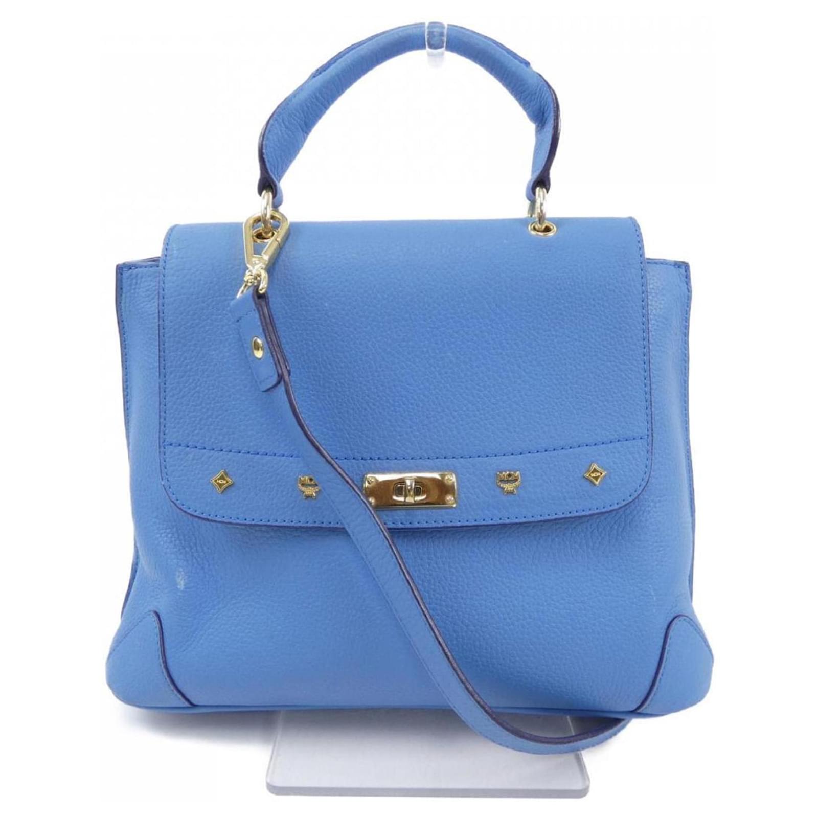 MCM Blue Handbag ref.2019420 - Joli Closet