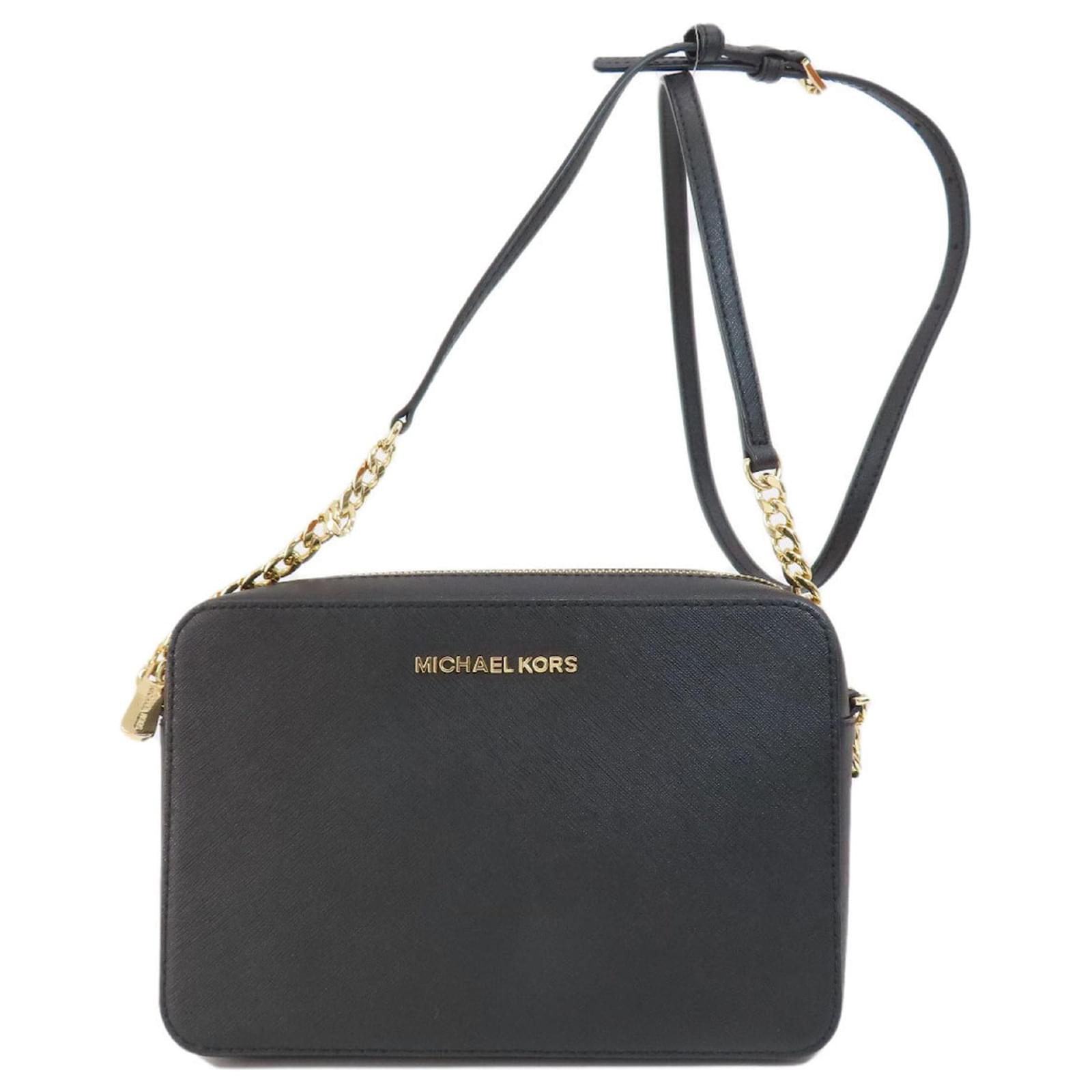 Michael Kors Jet set Black Leather ref.2021202 - Joli Closet
