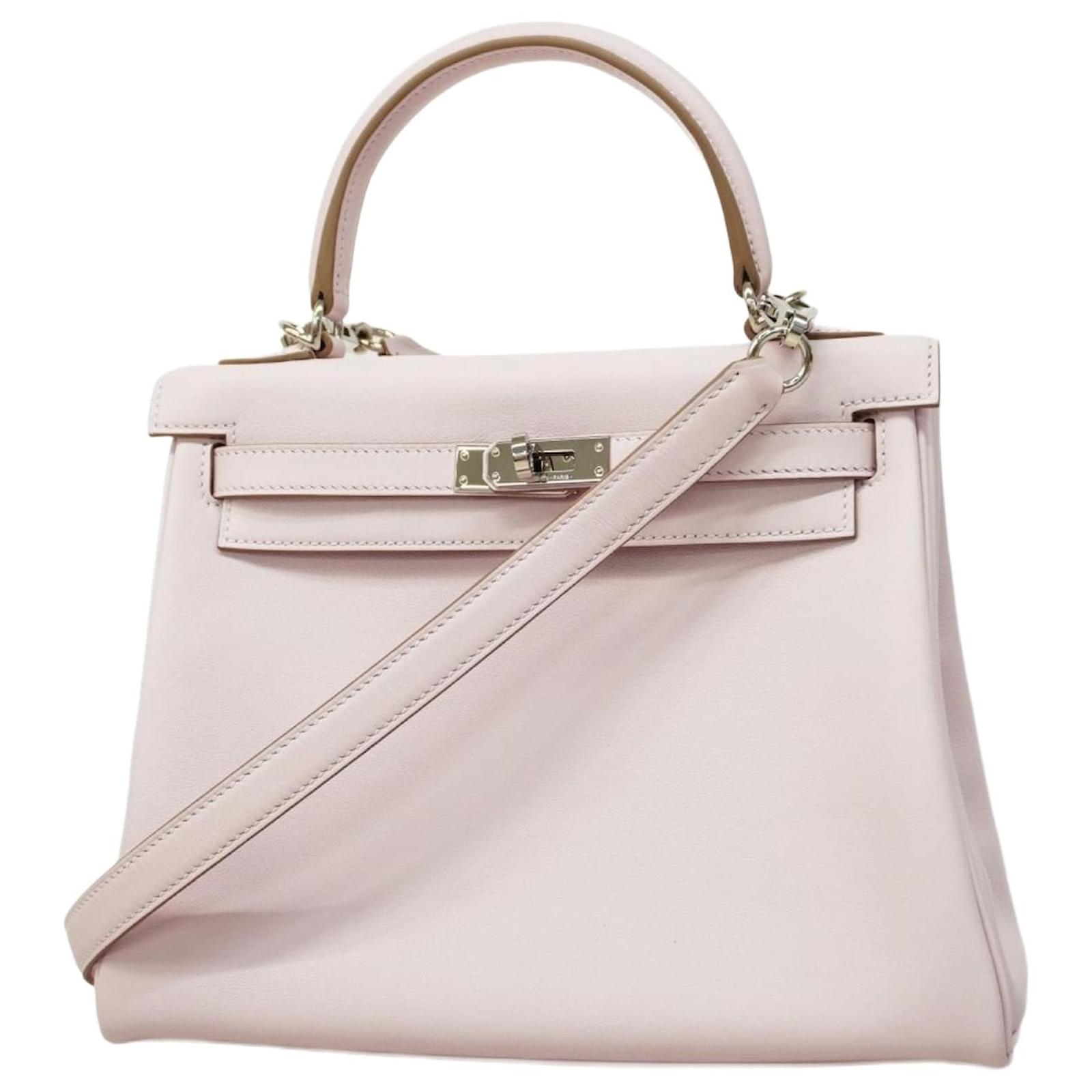 Hermès Kelly 25 Pink Leather ref.JC2021434 (Sold) - Joli Closet