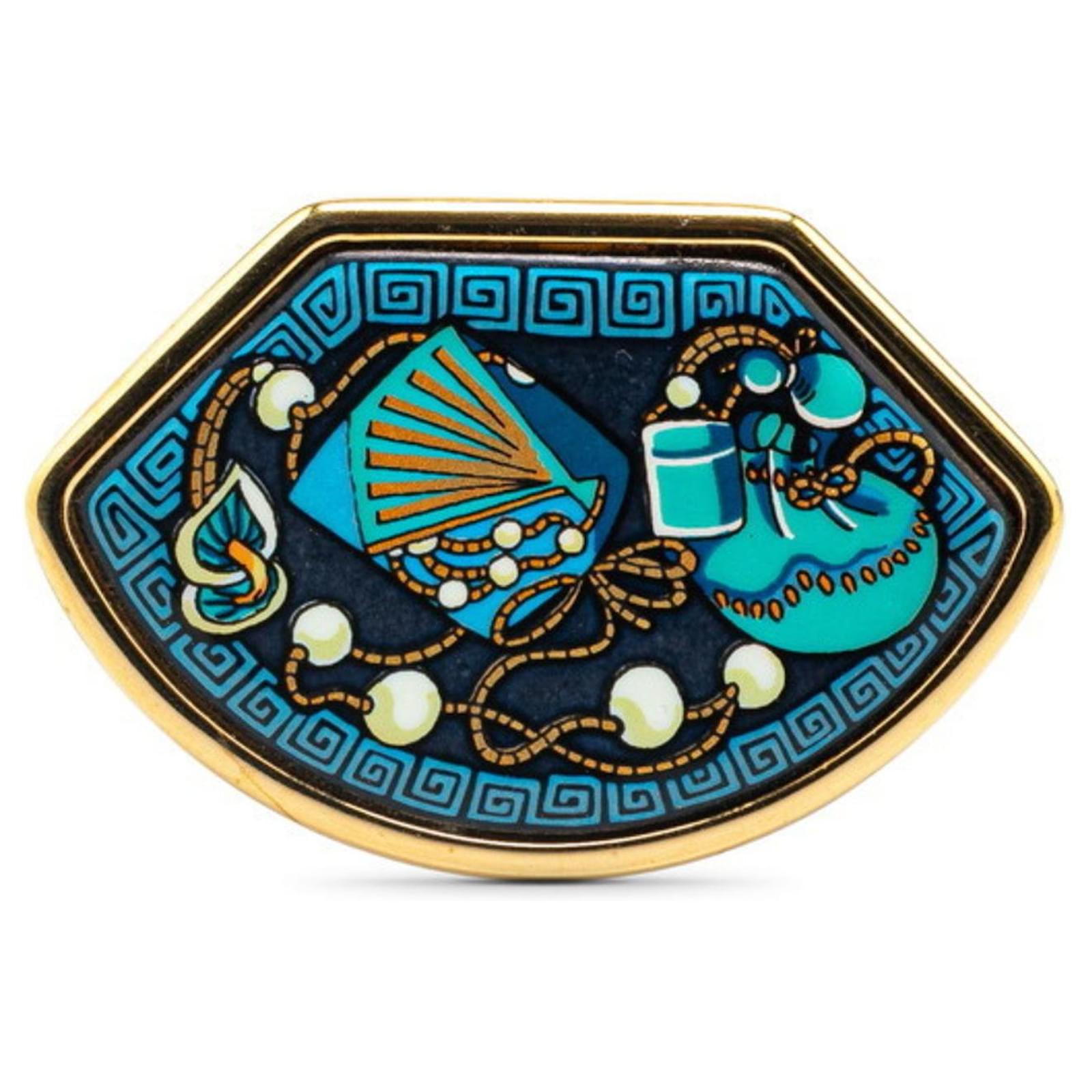 Hermès Blue Gold-plated ref.2022089 - Joli Closet