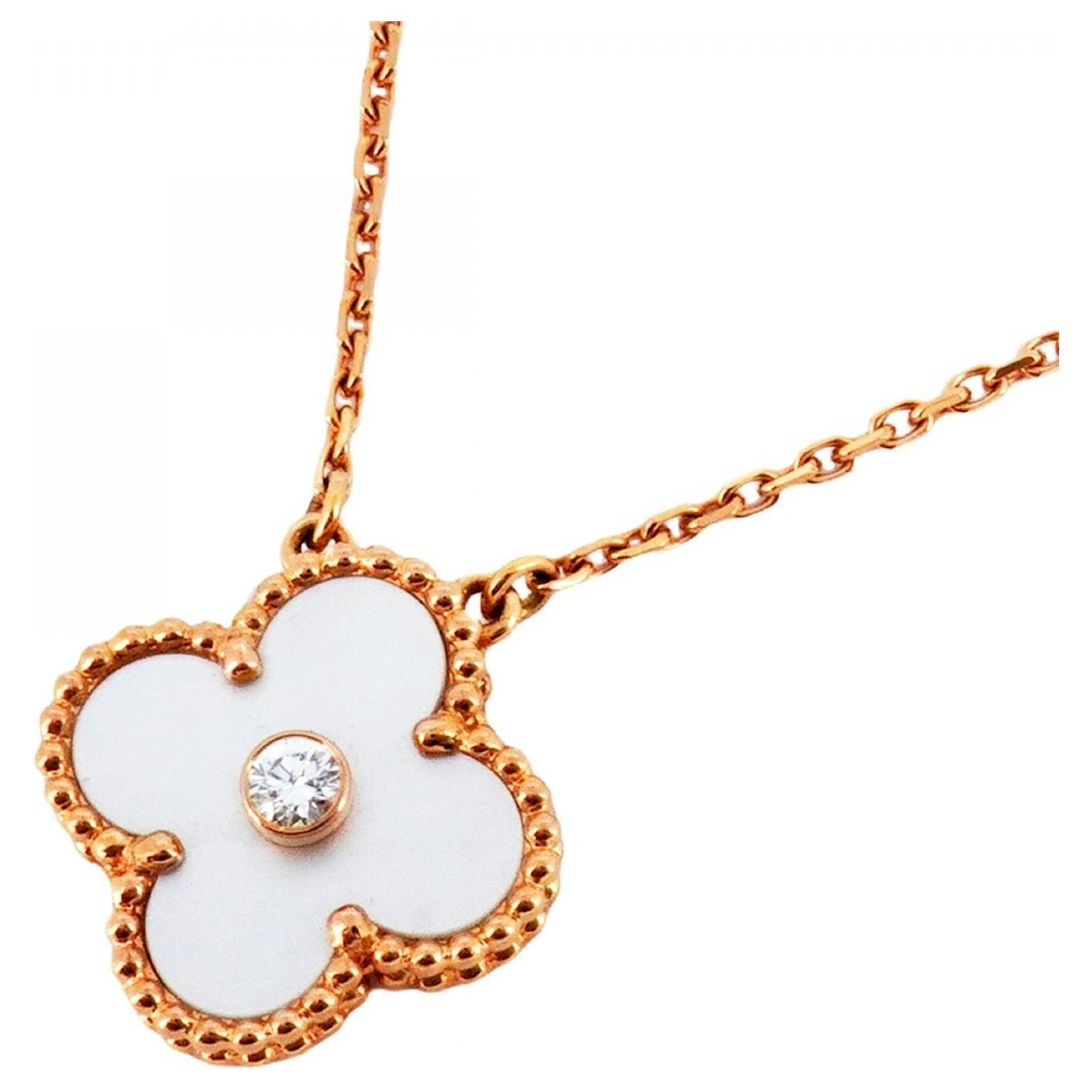 Collier Alhambra de Van Cleef & Arpels Or rose ref.2022943 - Joli Closet