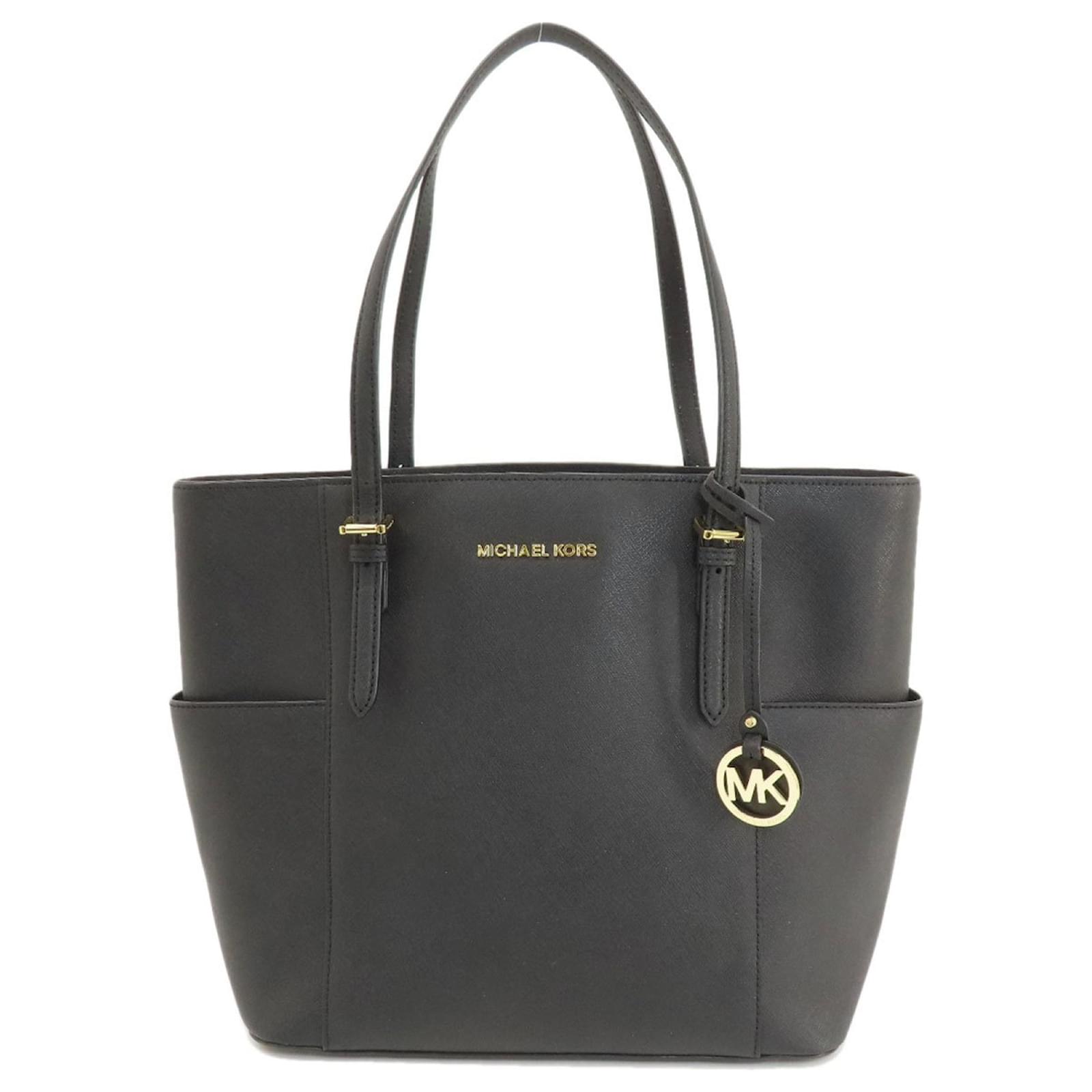 Michael Kors Jet set Black Leather ref.2023197 - Joli Closet