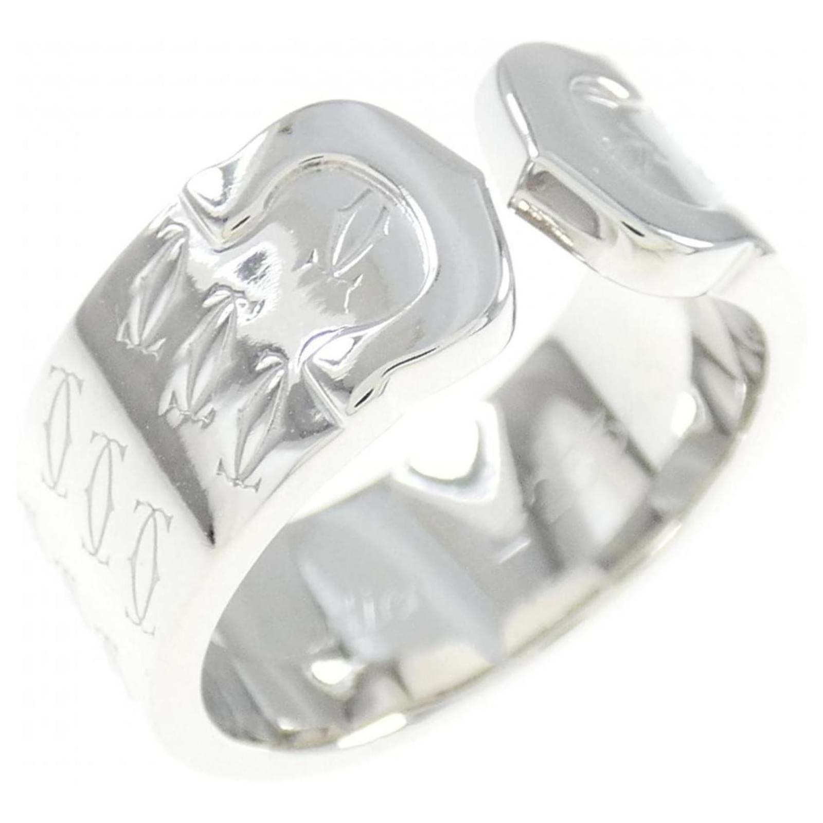 Cartier C2 2000 Xmas Limited Edition Ring White gold ref.2024330 - Joli ...