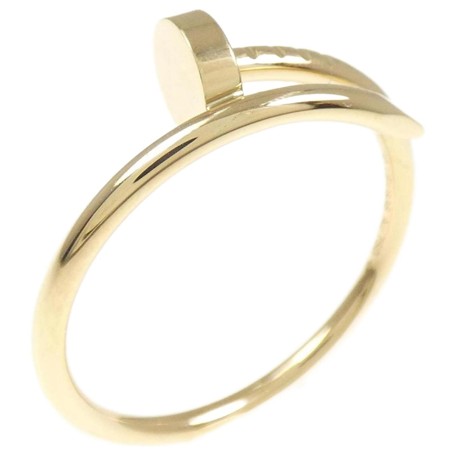 Cartier Juste un Clou Small Band Ring Yellow gold ref.2024379 - Joli Closet