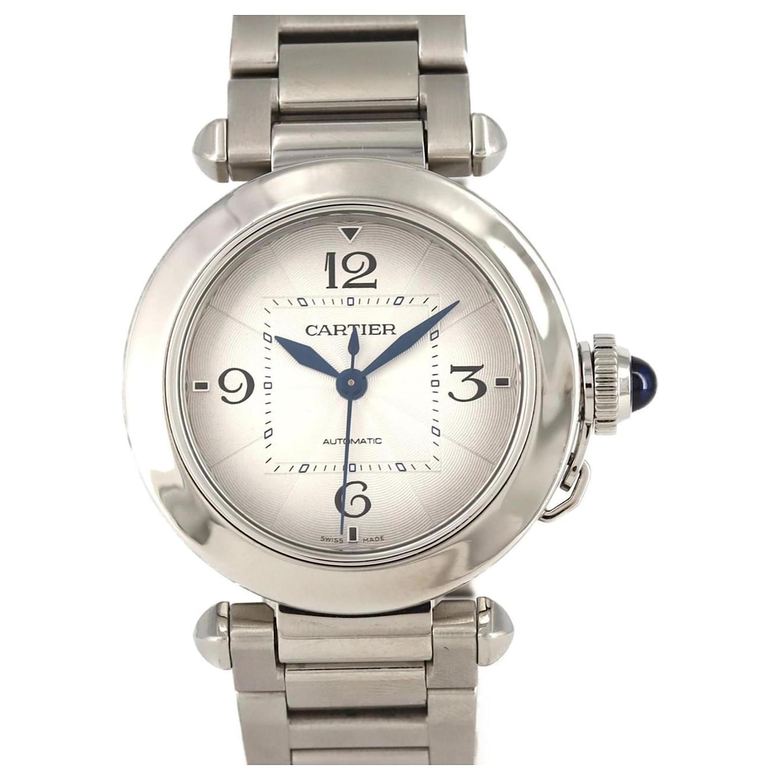 Cartier Pasha de WSPA0013 Stainless Steel Automatic Wristwatch ref ...