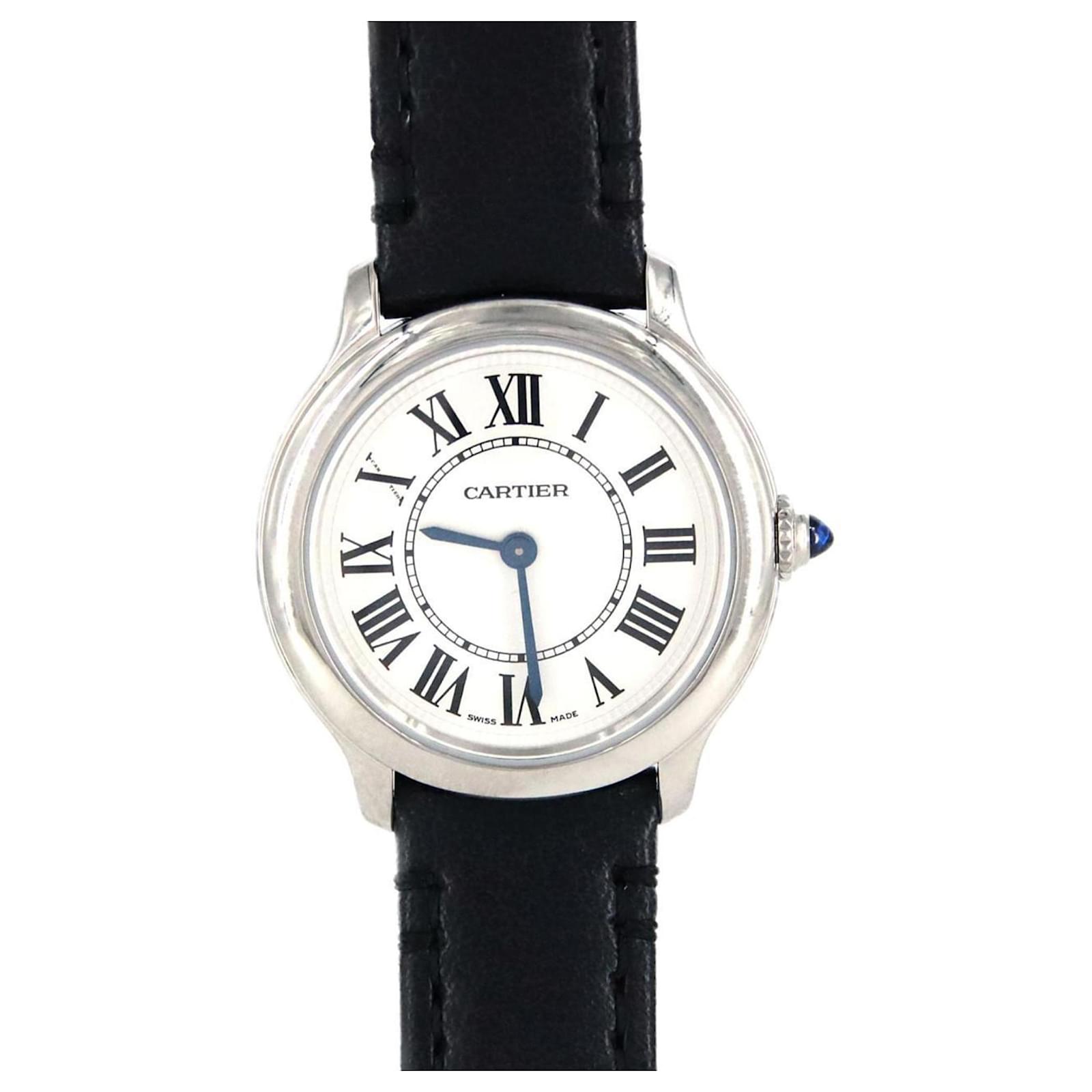 Cartier Ronde Must de WSRN0030 Stainless Steel Wristwatch ref.2025318 - Joli Closet