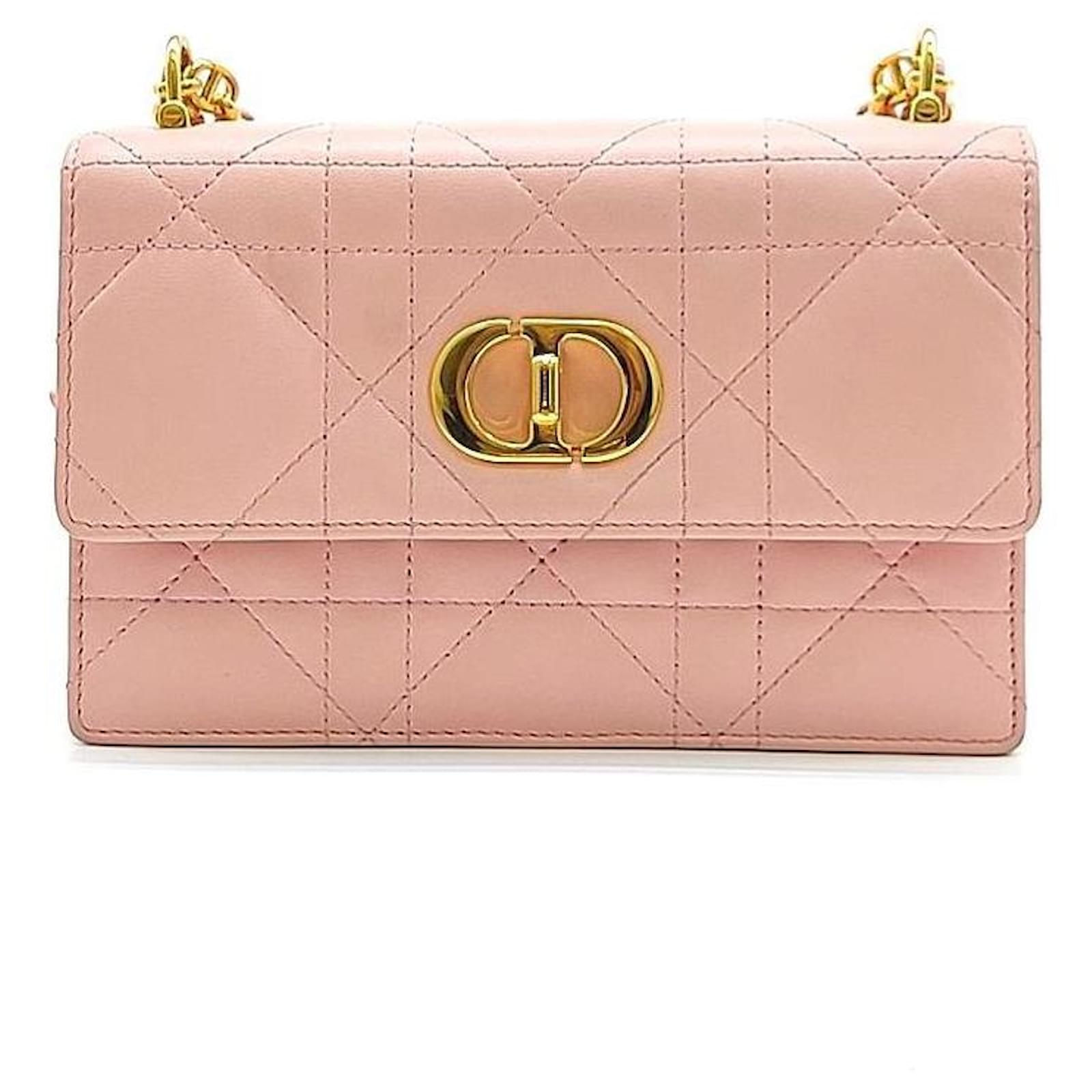 Christian Dior Miss Caro Mini Pink Leather ref.2025933 - Joli Closet