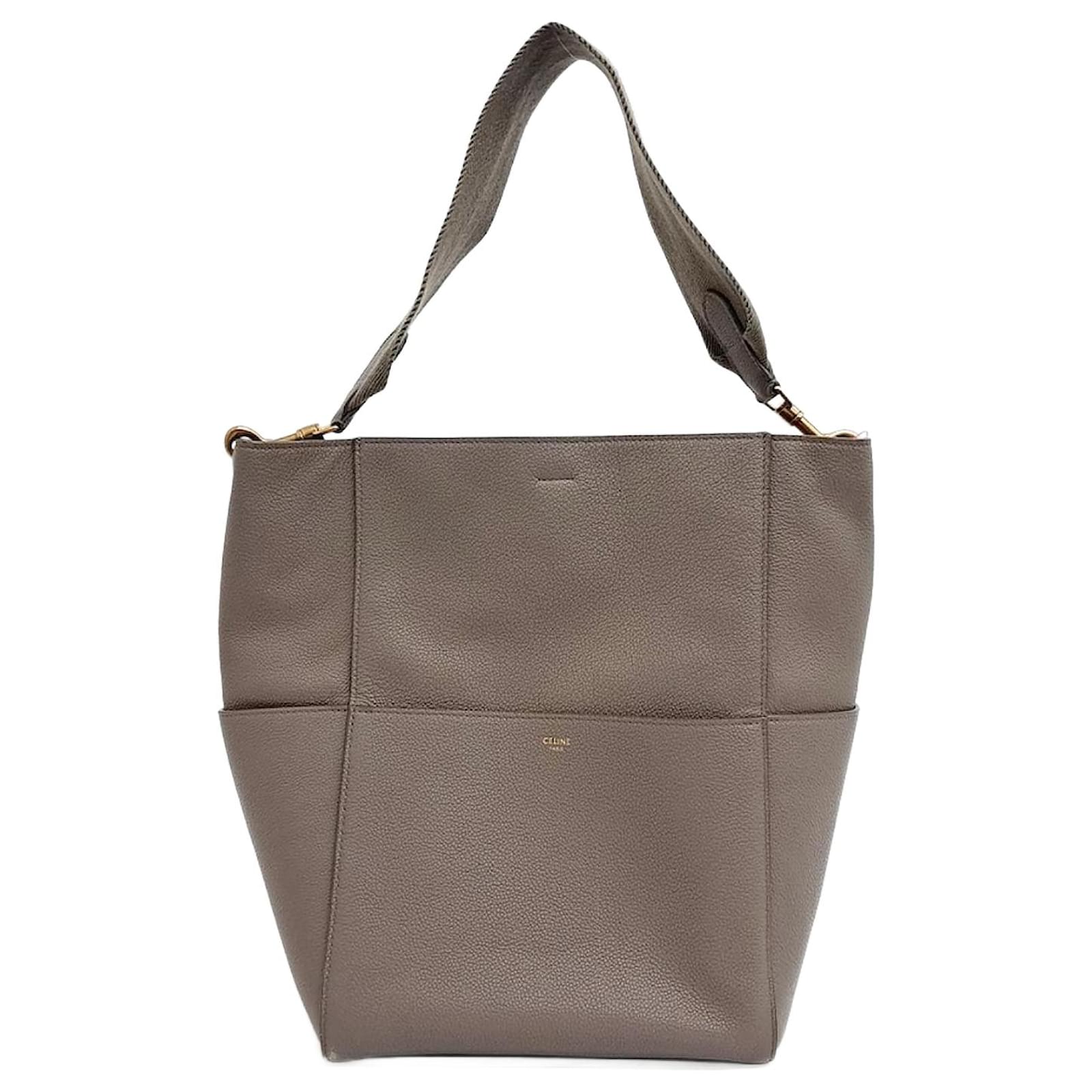 Céline Celine Twist Single Bag Brown Leather ref.2026004 - Joli Closet
