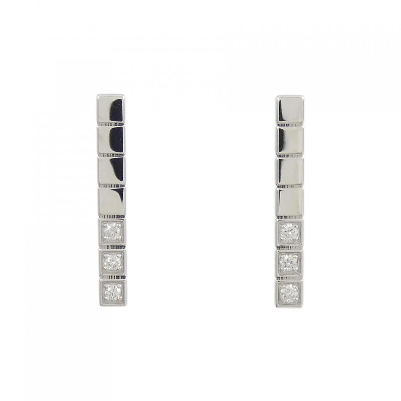 Chopard Ice Cube Stud Earrings White gold ref.2026082 - Joli Closet
