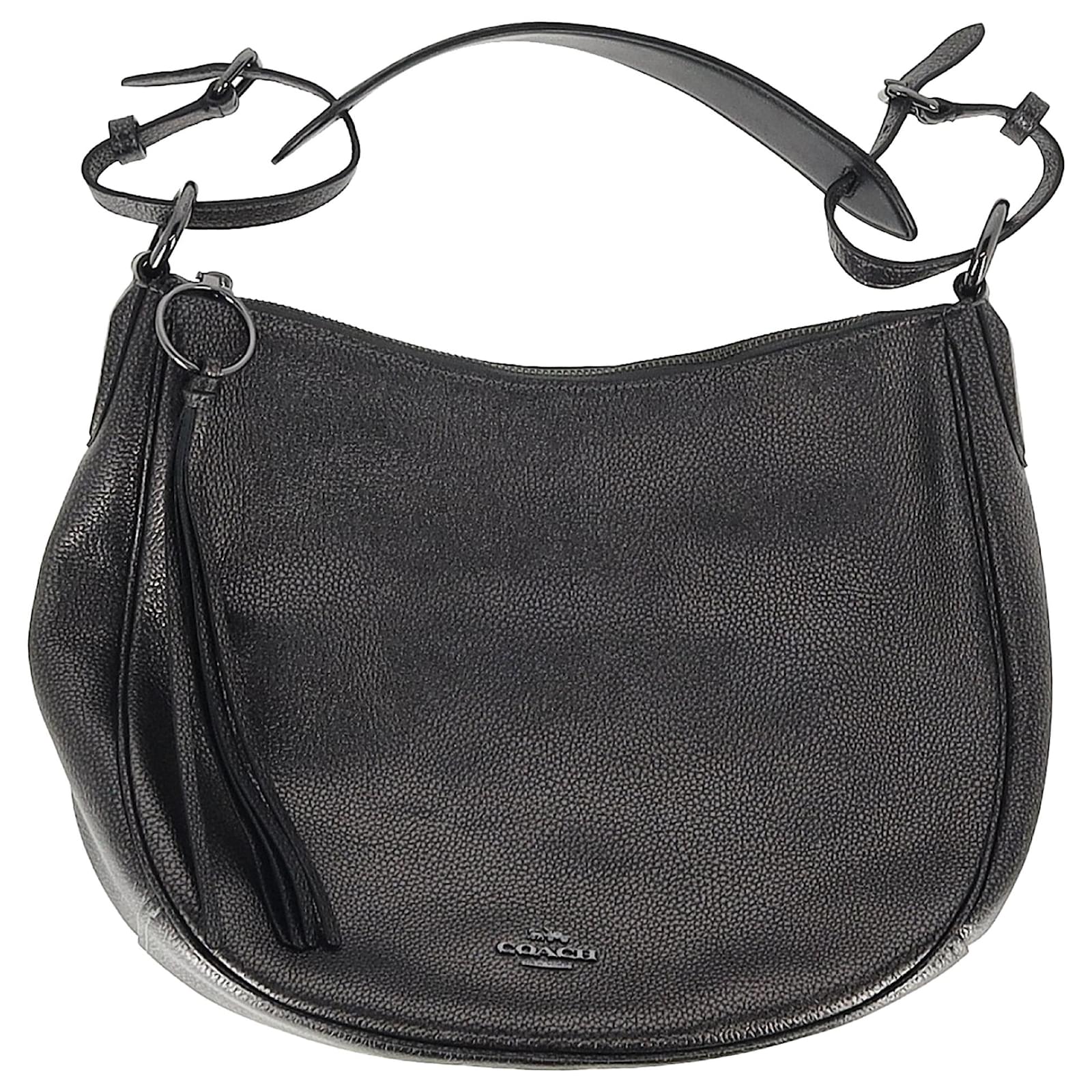Coach Sutton Hobo Bag in Black Leather ref.2027553 - Joli Closet