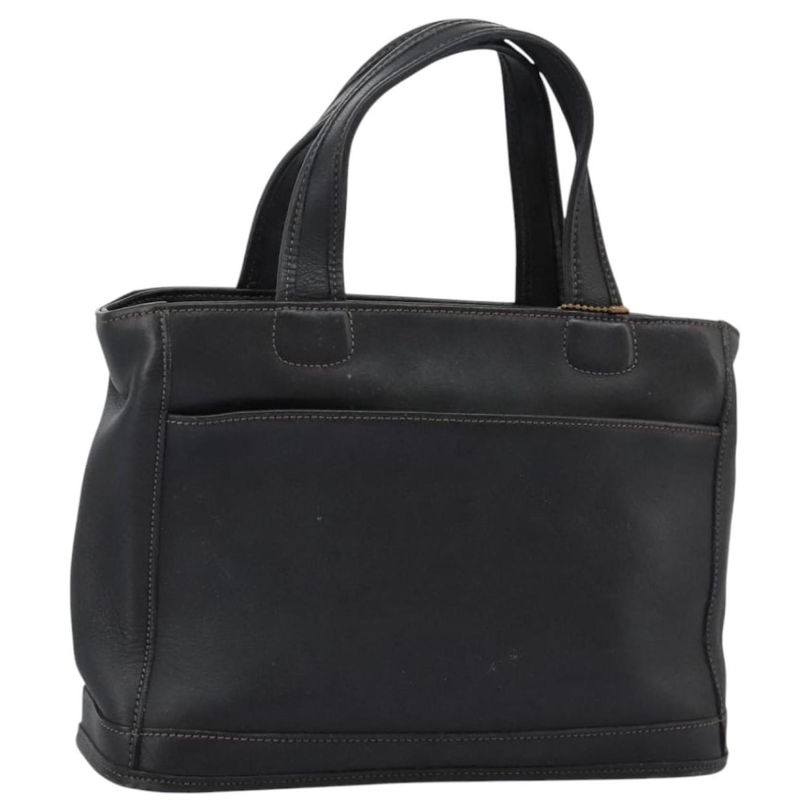 Coach Old Coach Shoulder Bag Leather Black Auth 96716 ref.2027952 ...