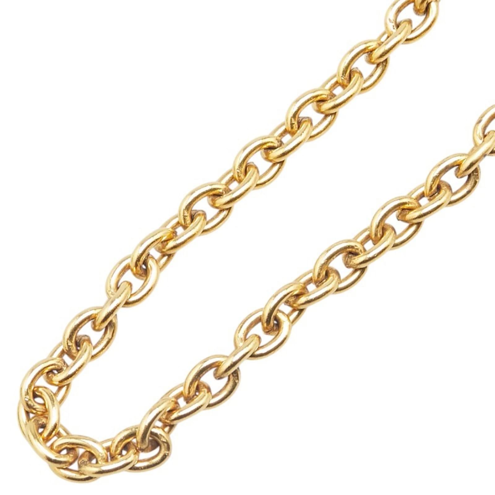 Chanel Gold Plated Chain Necklace Golden ref.2028116 - Joli Closet
