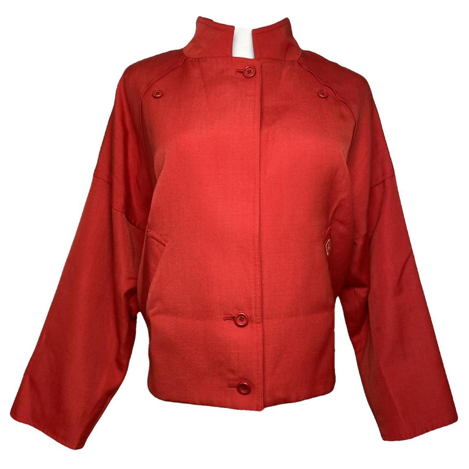 Dior Red Cotton Jacket ref.2031692 - Joli Closet