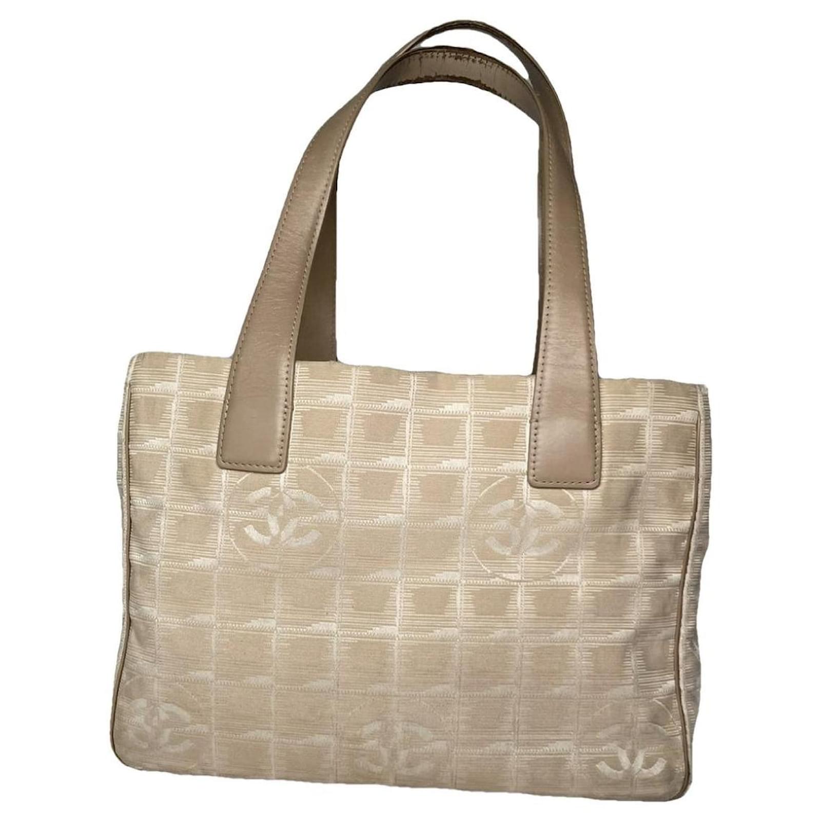 CHANEL Handbags T. Cotton Beige ref.2032888 - Joli Closet