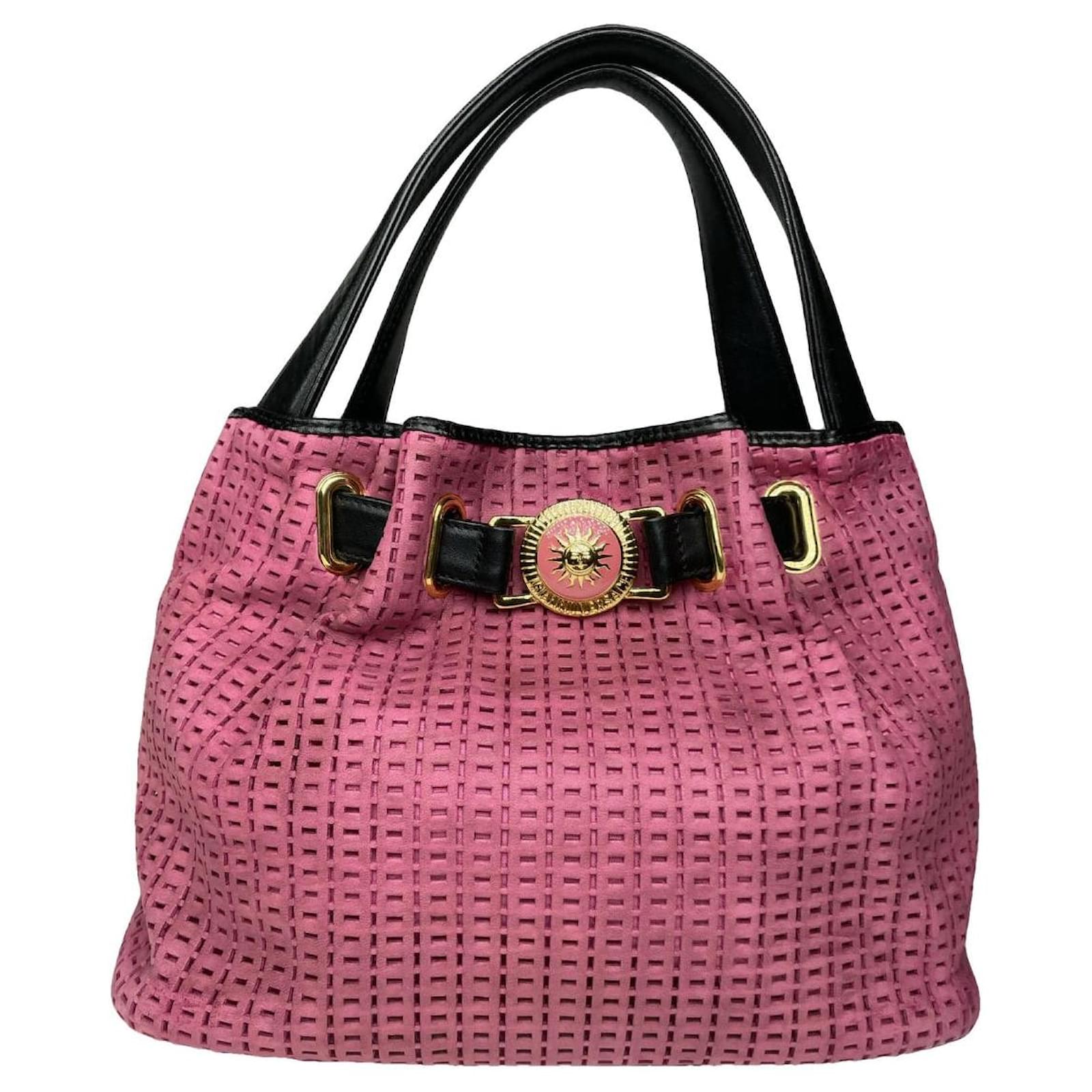 GIANNI VERSACE Handbags T. Leather Pink ref.2032969 - Joli Closet