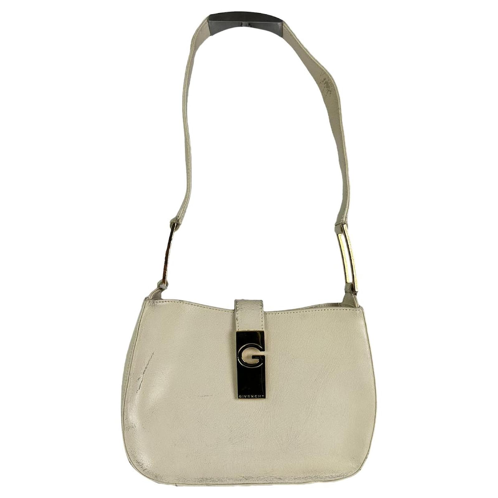 GIVENCHY Handbags T. Leather White ref.2033241 - Joli Closet