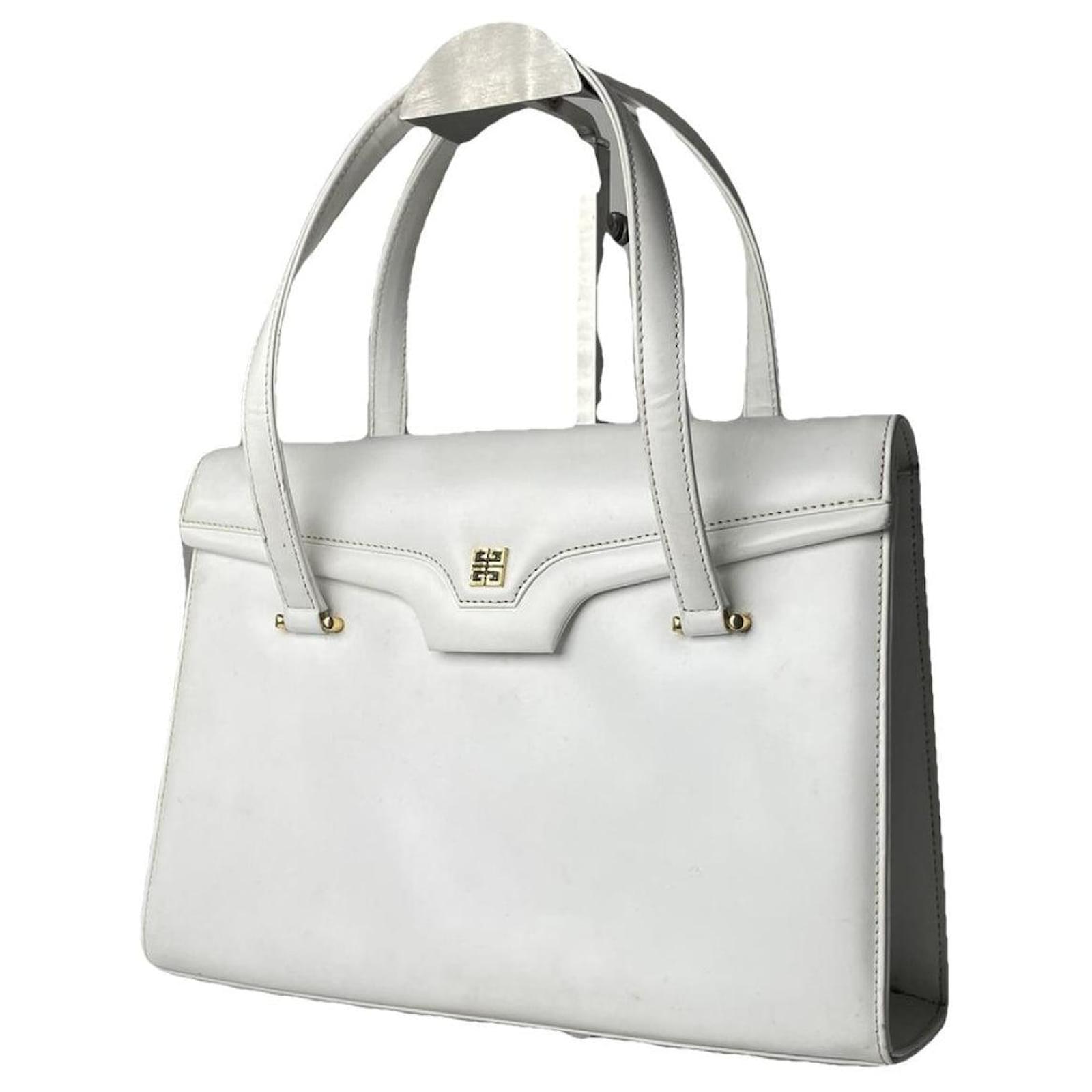 GIVENCHY Handbags T. Leather White ref.2033601 - Joli Closet