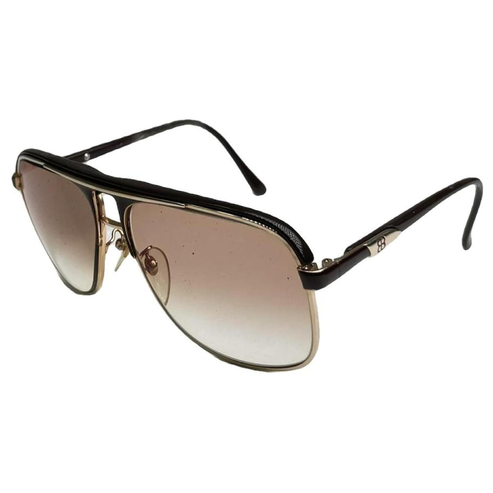 Balenciaga Black Metal Sunglasses ref.2034062 - Joli Closet
