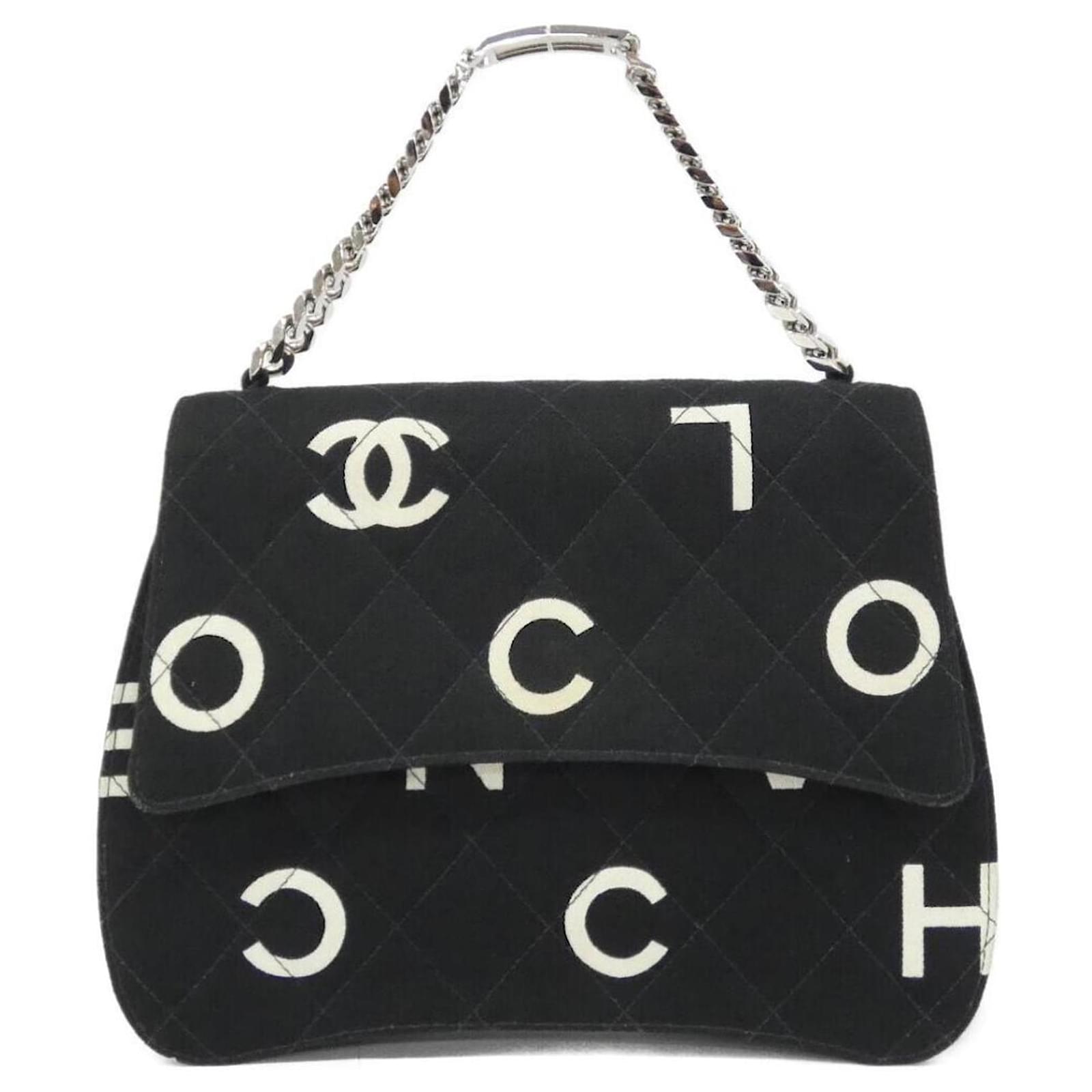 Chanel Logo CC Black Cloth ref.2035105 - Joli Closet