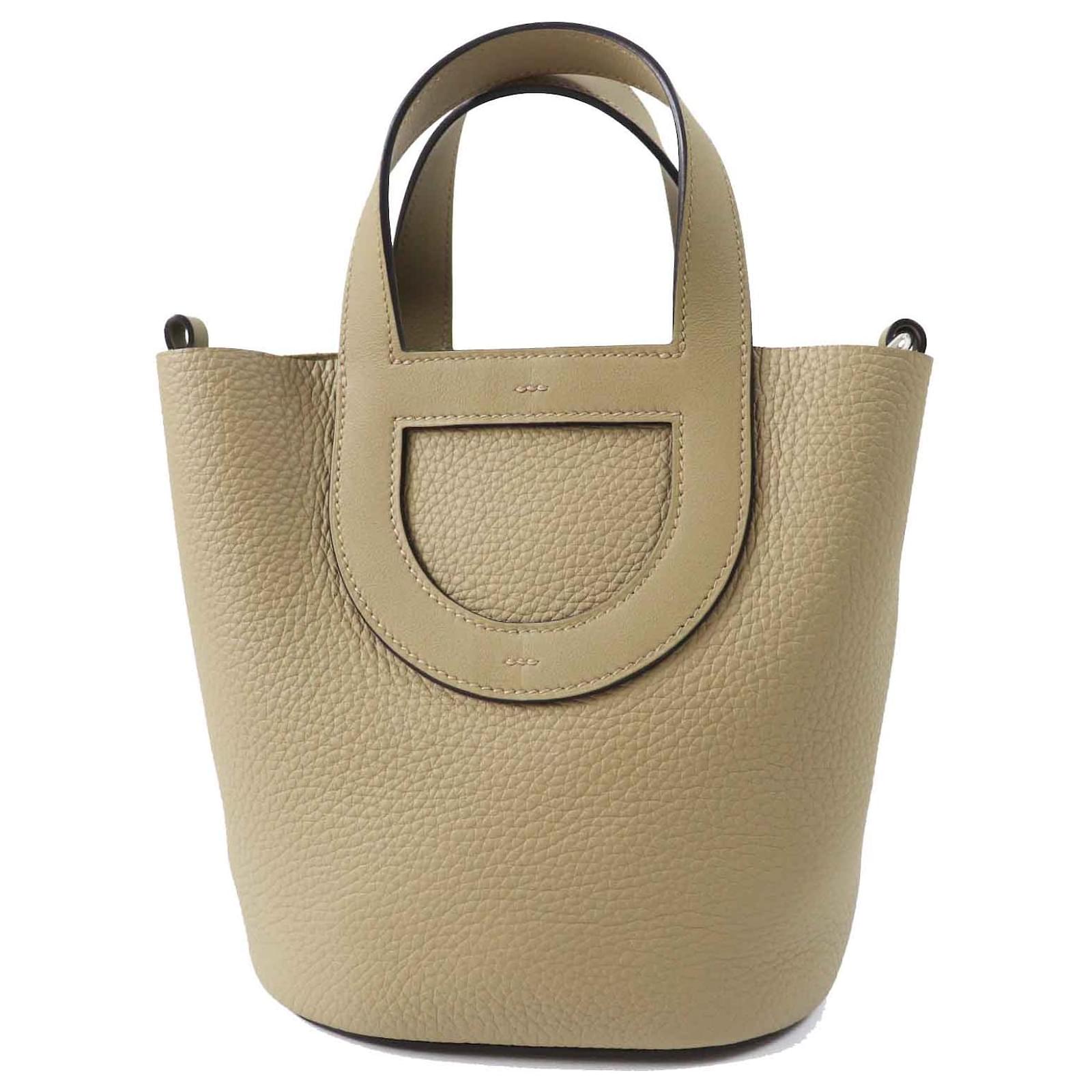 Hermès Hermes In the Loop 18 Handbag W Stamp 2024 Brown Beige Leather ...