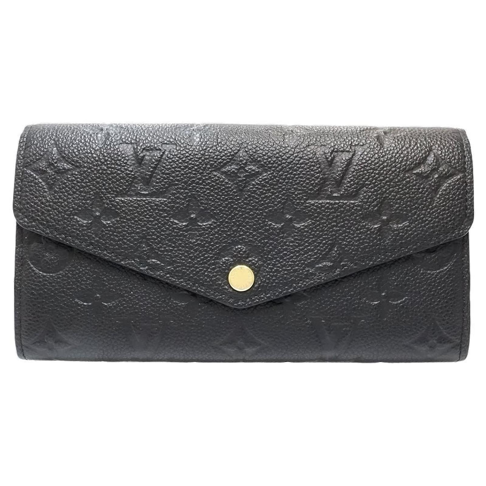 Louis Vuitton Long Wallet in Noir Black Cloth ref.2036004 - Joli Closet