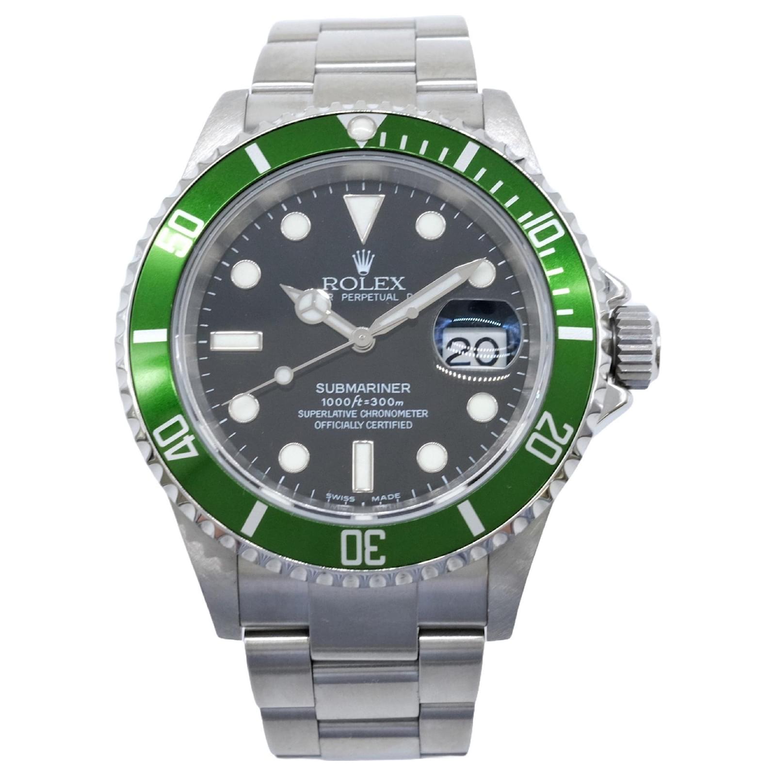 Rolex Submariner Green Steel ref.2036635 - Joli Closet