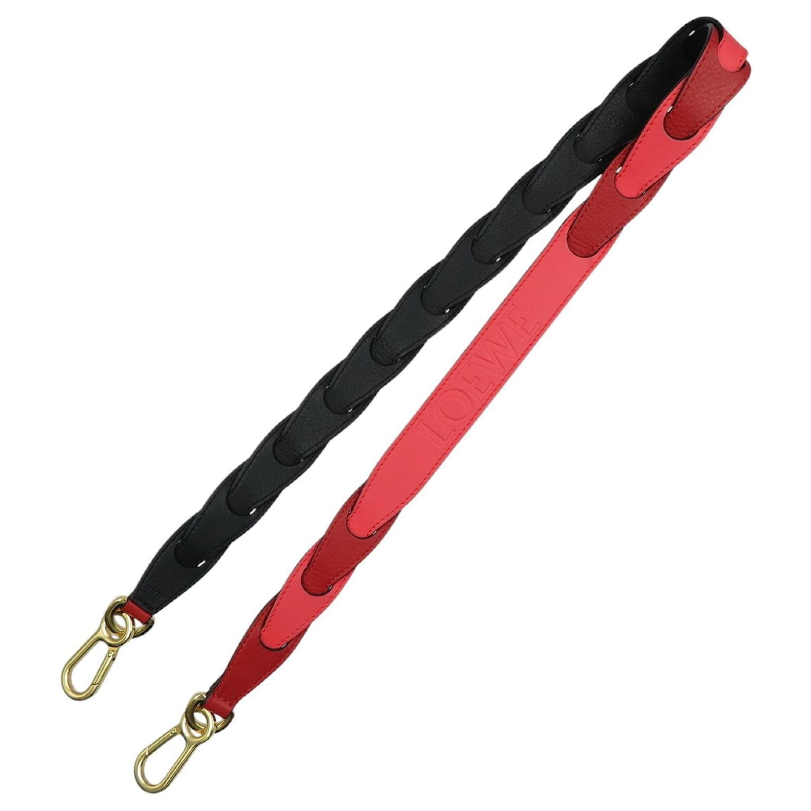 Loewe Leather Shoulder Strap Golden ref.2039014 - Joli Closet