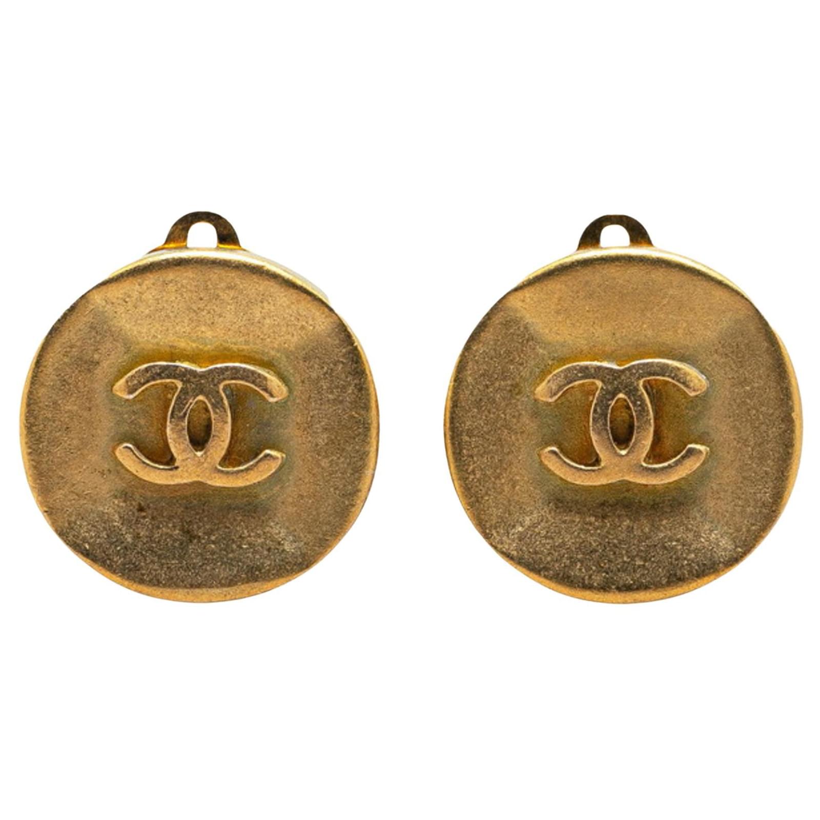 Chanel Coco Mark Golden Gold-plated ref.2040594 - Joli Closet