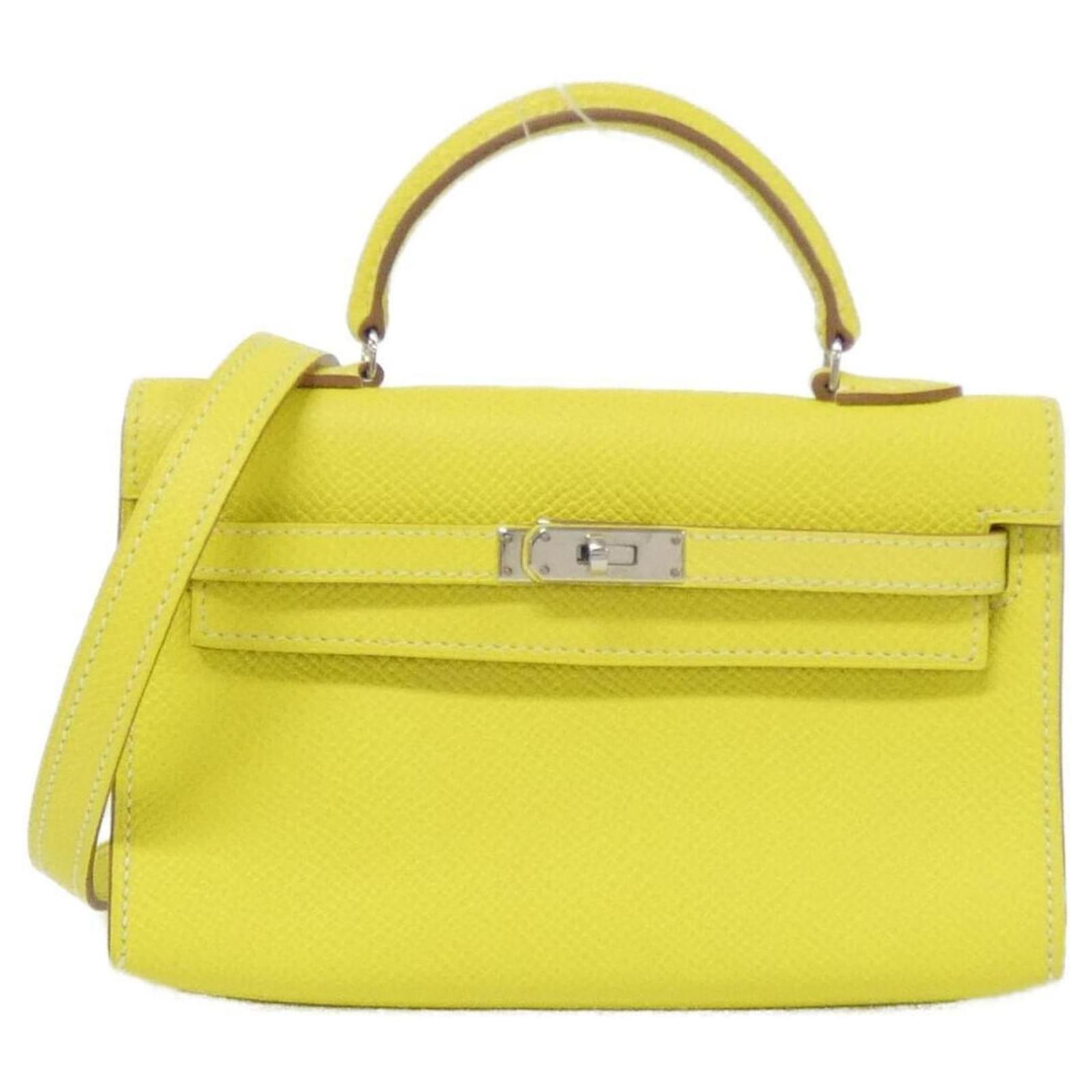 Hermès Kelly Tiny Yellow Leather ref.JC2040621 (Sold) - Joli Closet