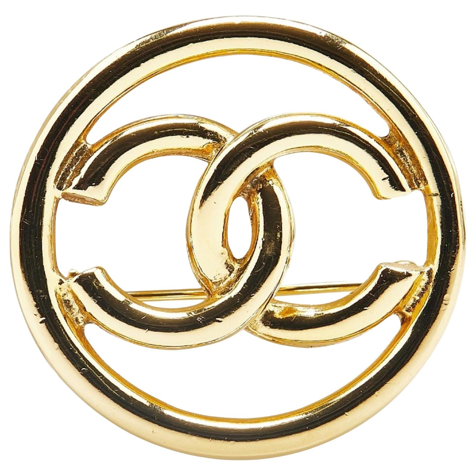 Chanel Coco Mark Golden Gold-plated ref.2040734 - Joli Closet