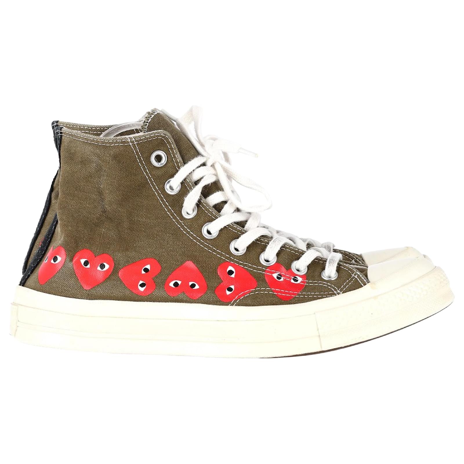 Comme Des Garcons CDG x Converse Chuck Taylor All Star 70 Hi Sneakers ...