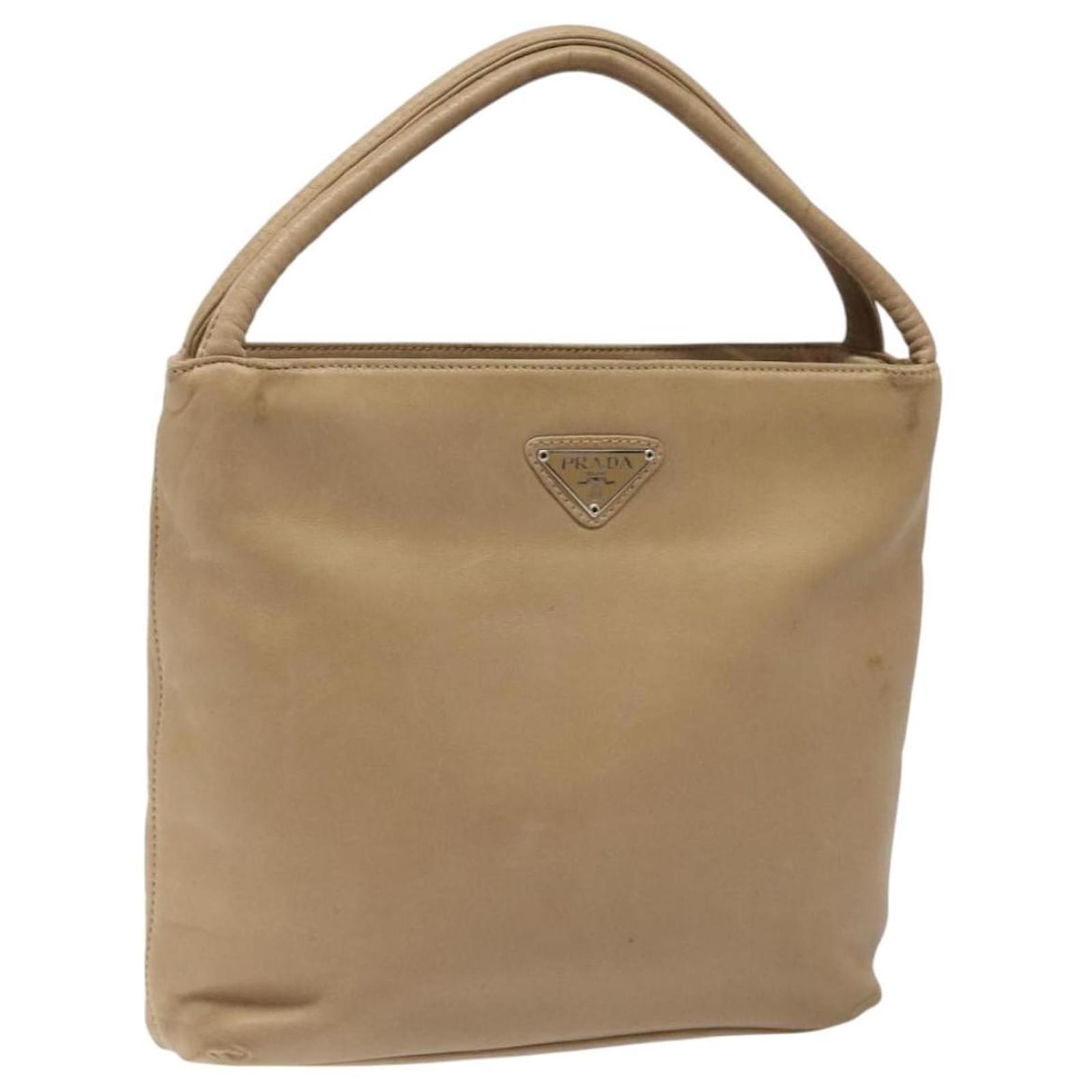 Prada Beige Leather ref.2042240 - Joli Closet