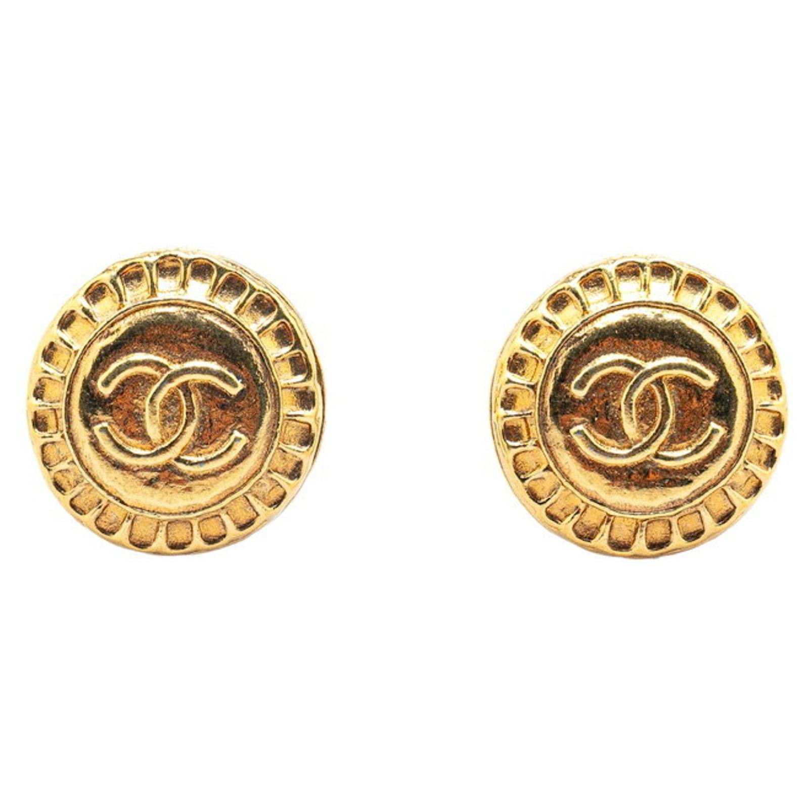 Chanel Coco Mark Golden Gold-plated ref.2042418 - Joli Closet