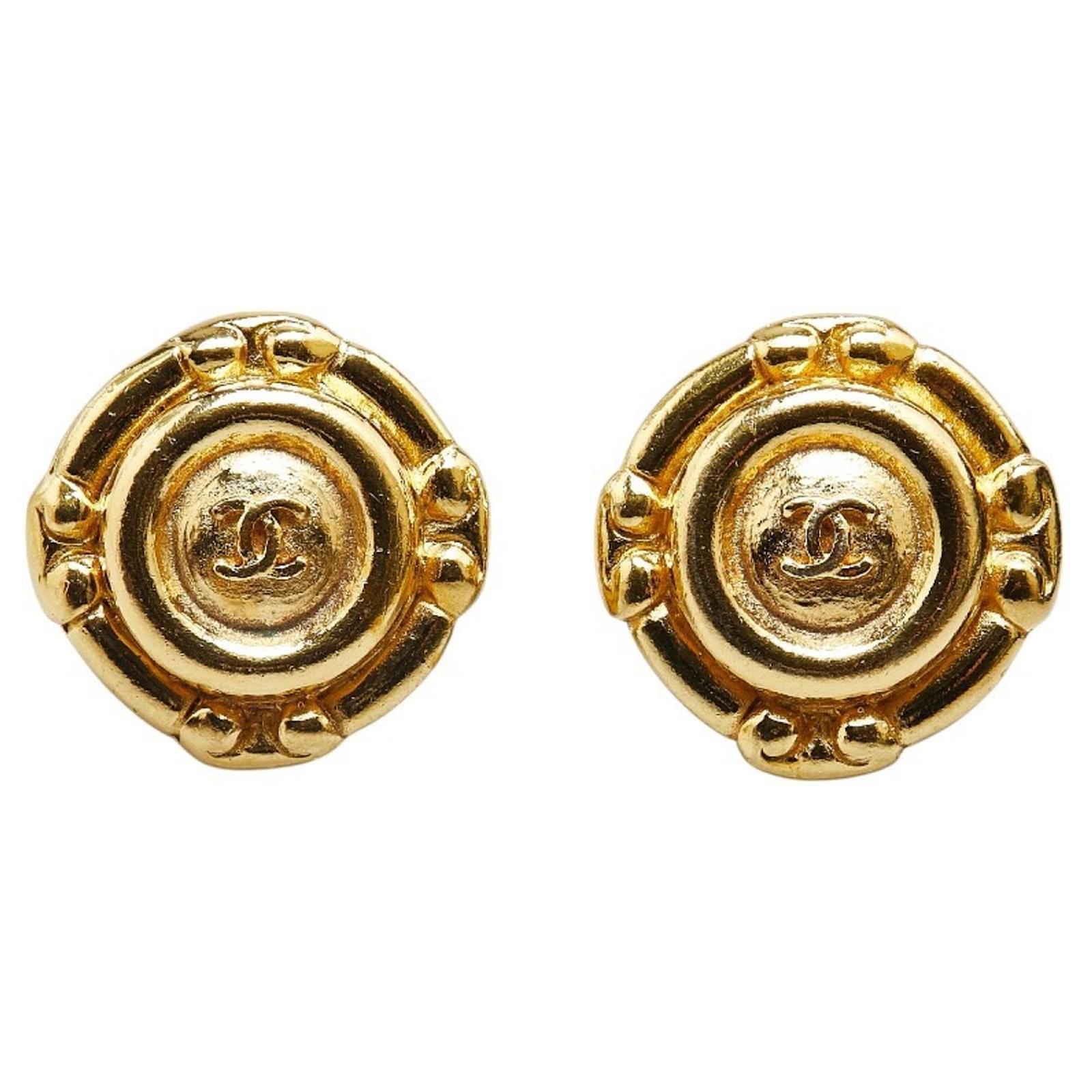 Chanel Coco Mark Golden Gold-plated ref.2042493 - Joli Closet