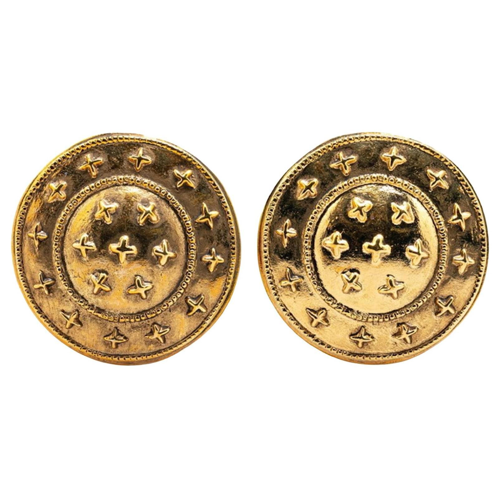 Chanel Comet Star Golden Gold-plated ref.2042698 - Joli Closet
