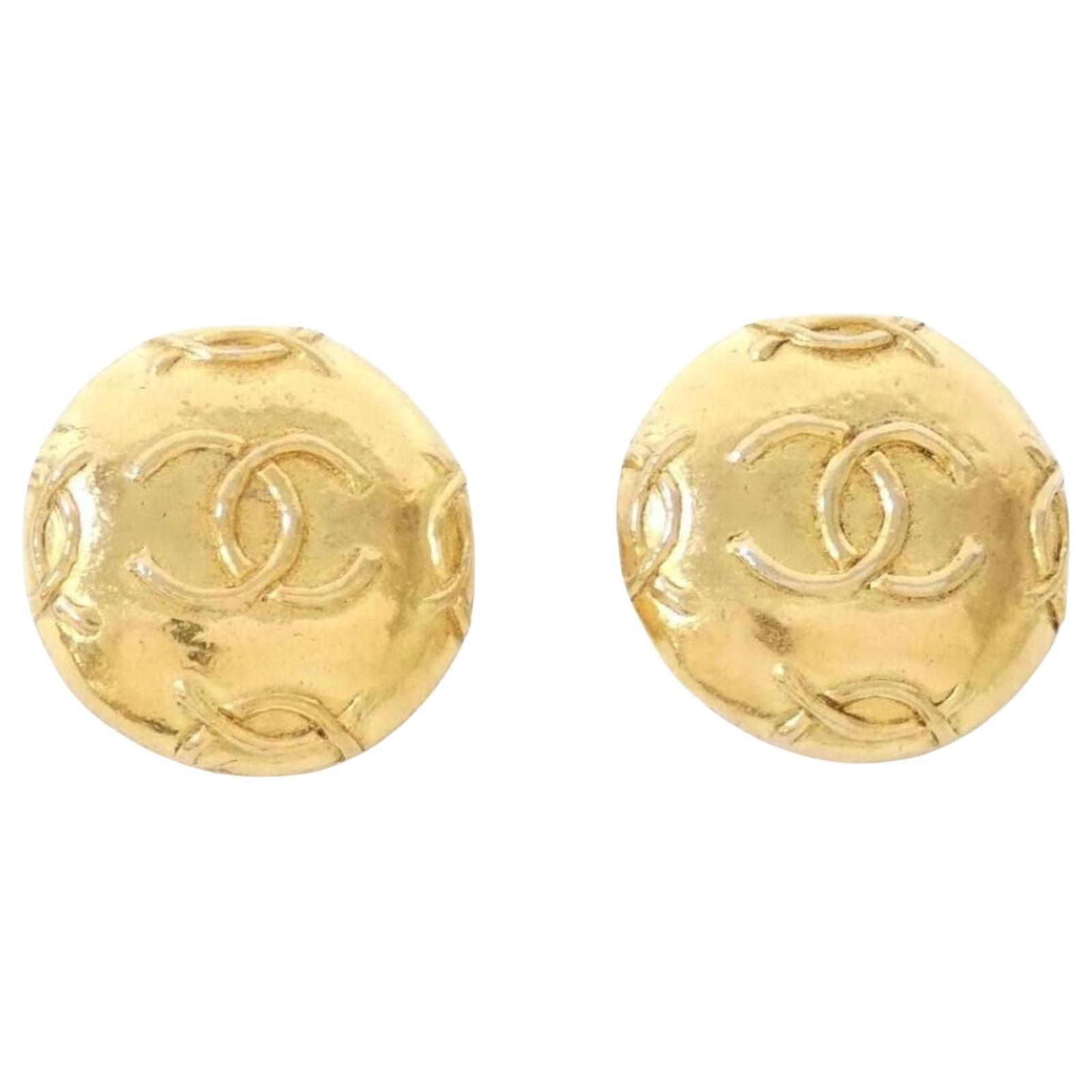 Chanel Coco Mark Golden Gold-plated ref.2042703 - Joli Closet
